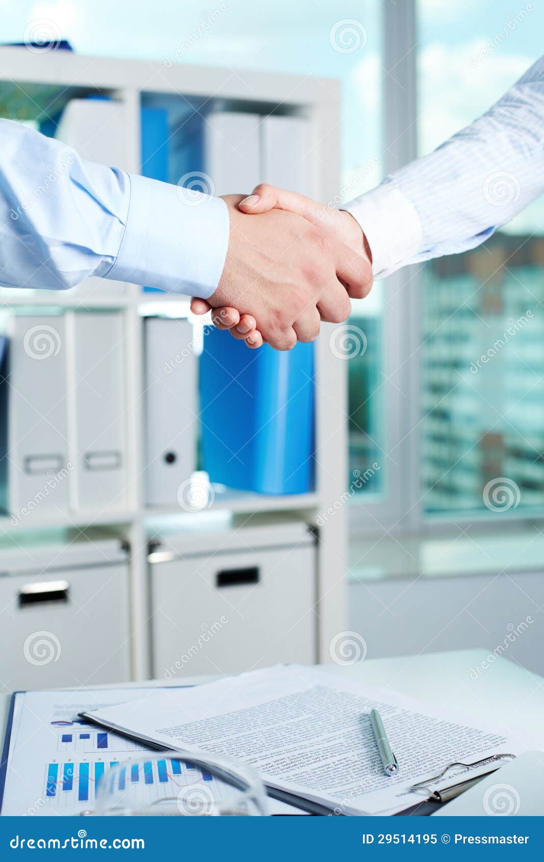 Business support stock image. Image of handshake, joined - 29514195