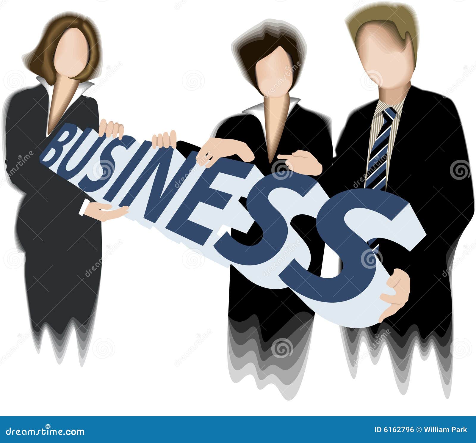 Business Support stock vector. Illustration of metaphor - 6162796