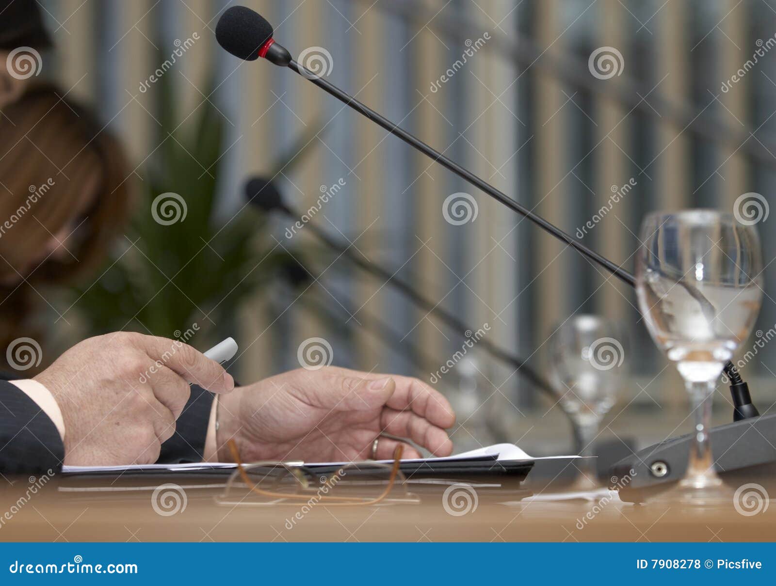 Business table 3 stock photo. Image of discussion, conference - 7908278