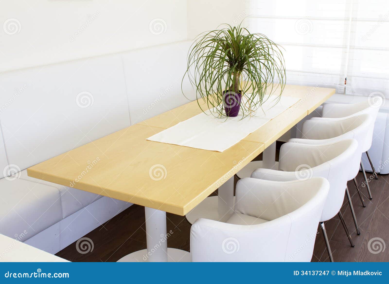 Business table with chairs stock image. Image of company - 34137247