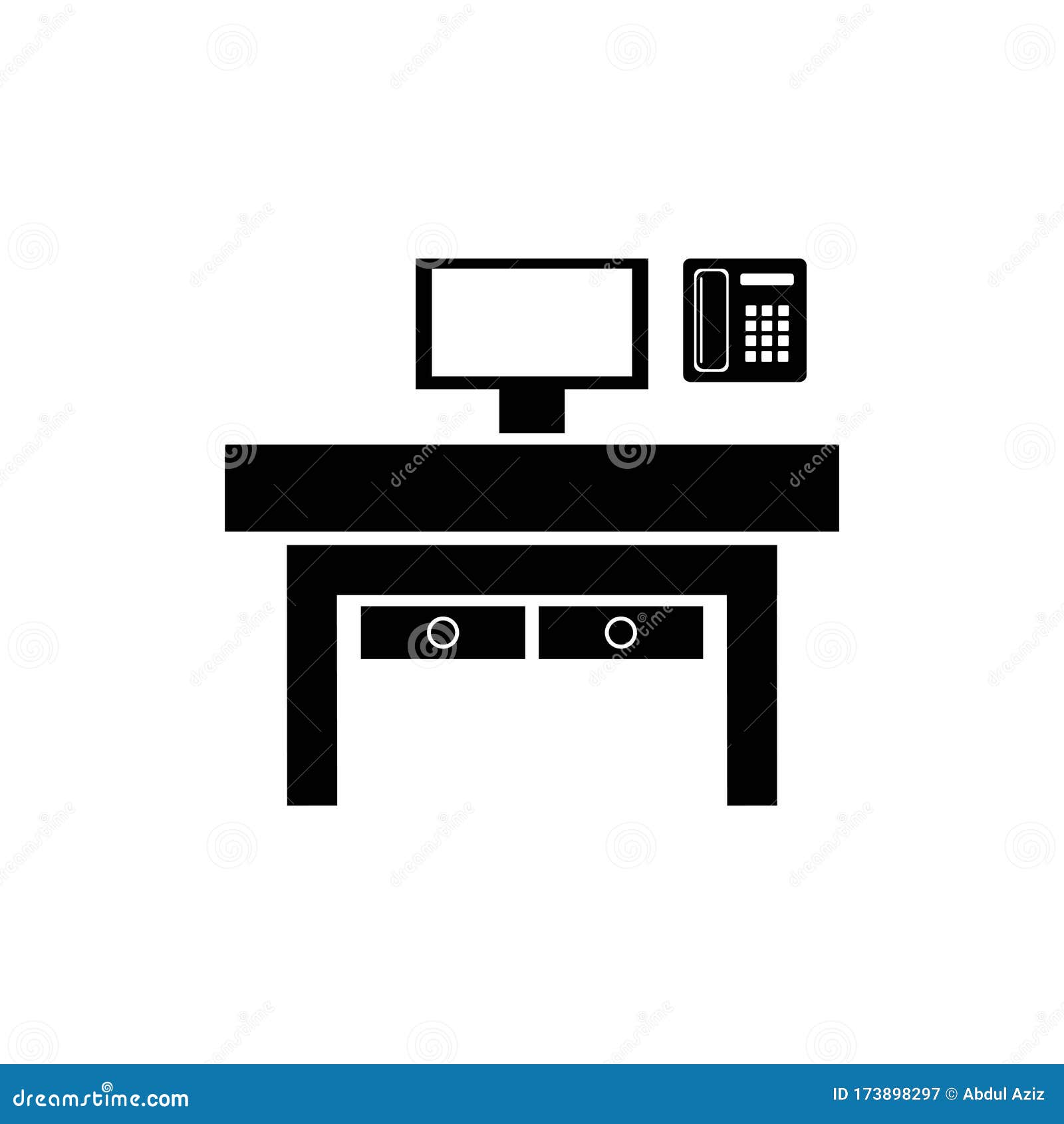 Business table logo vector stock vector. Illustration of presentation ...