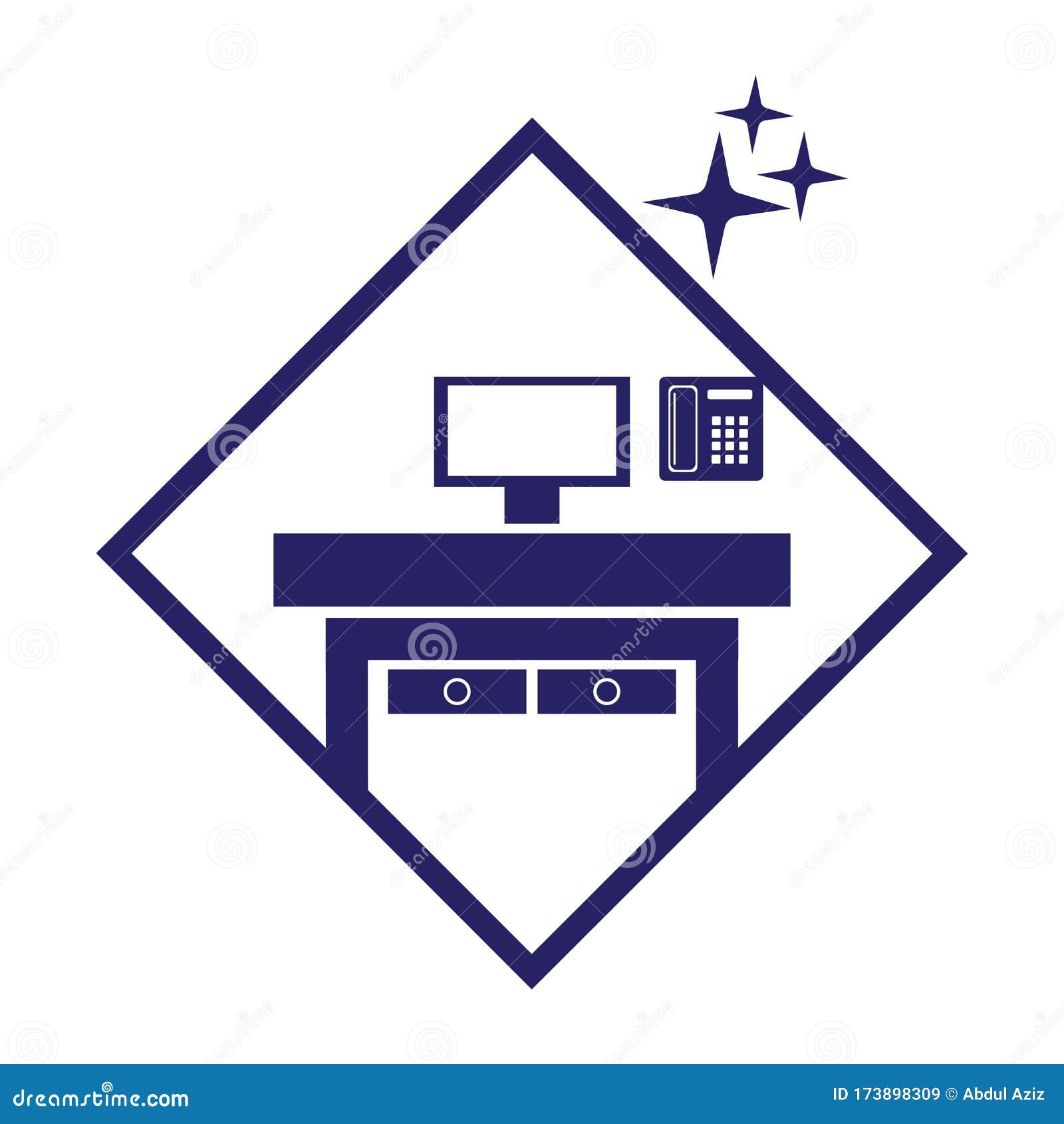 Business table logo vector stock vector. Illustration of briefing ...
