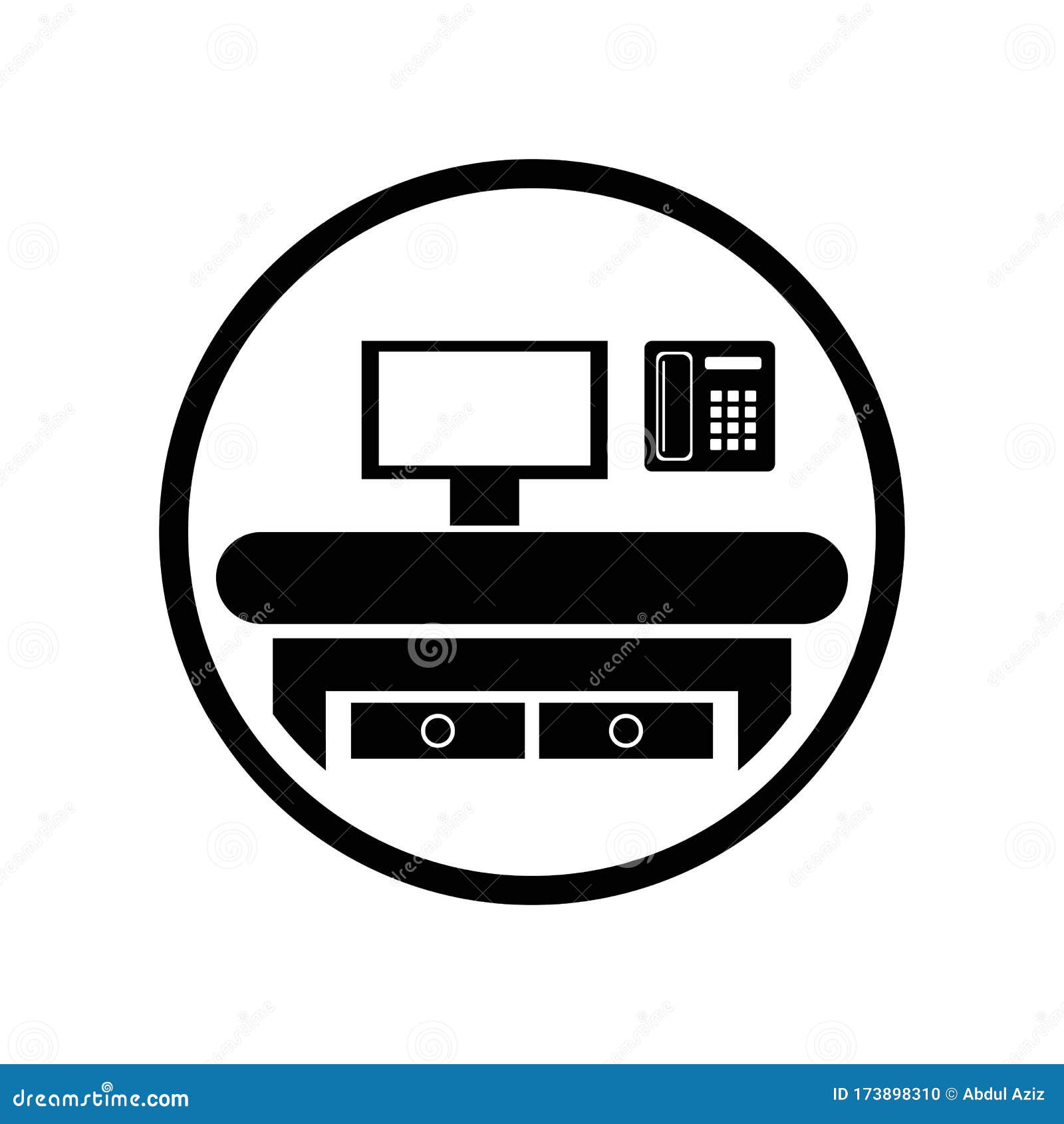 Business table logo vector stock vector. Illustration of design - 173898310