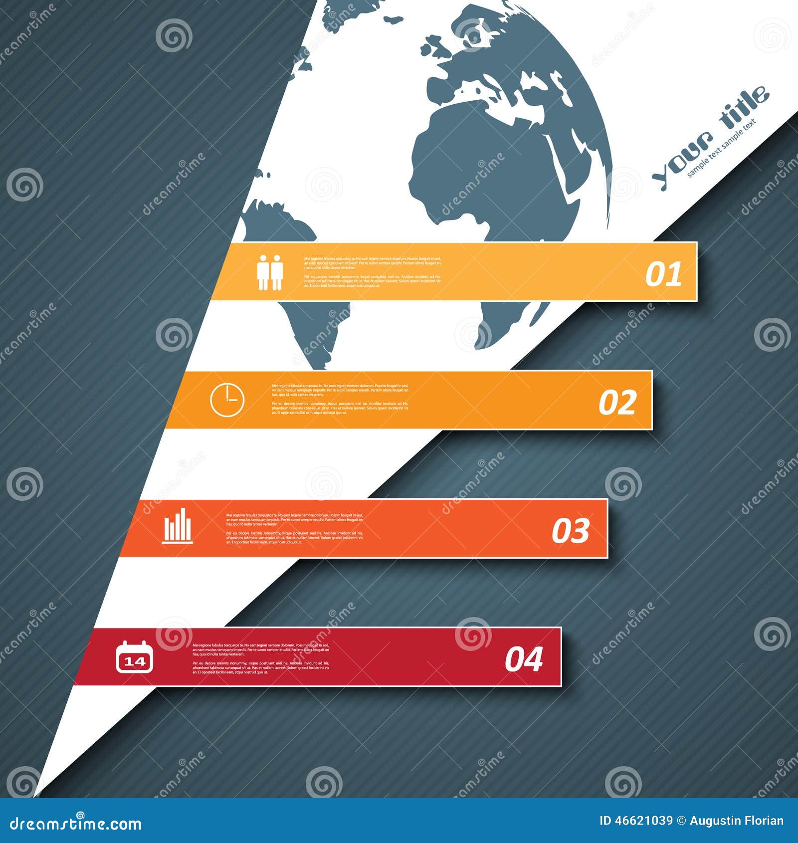 Business tabs design stock vector. Illustration of information - 46621039