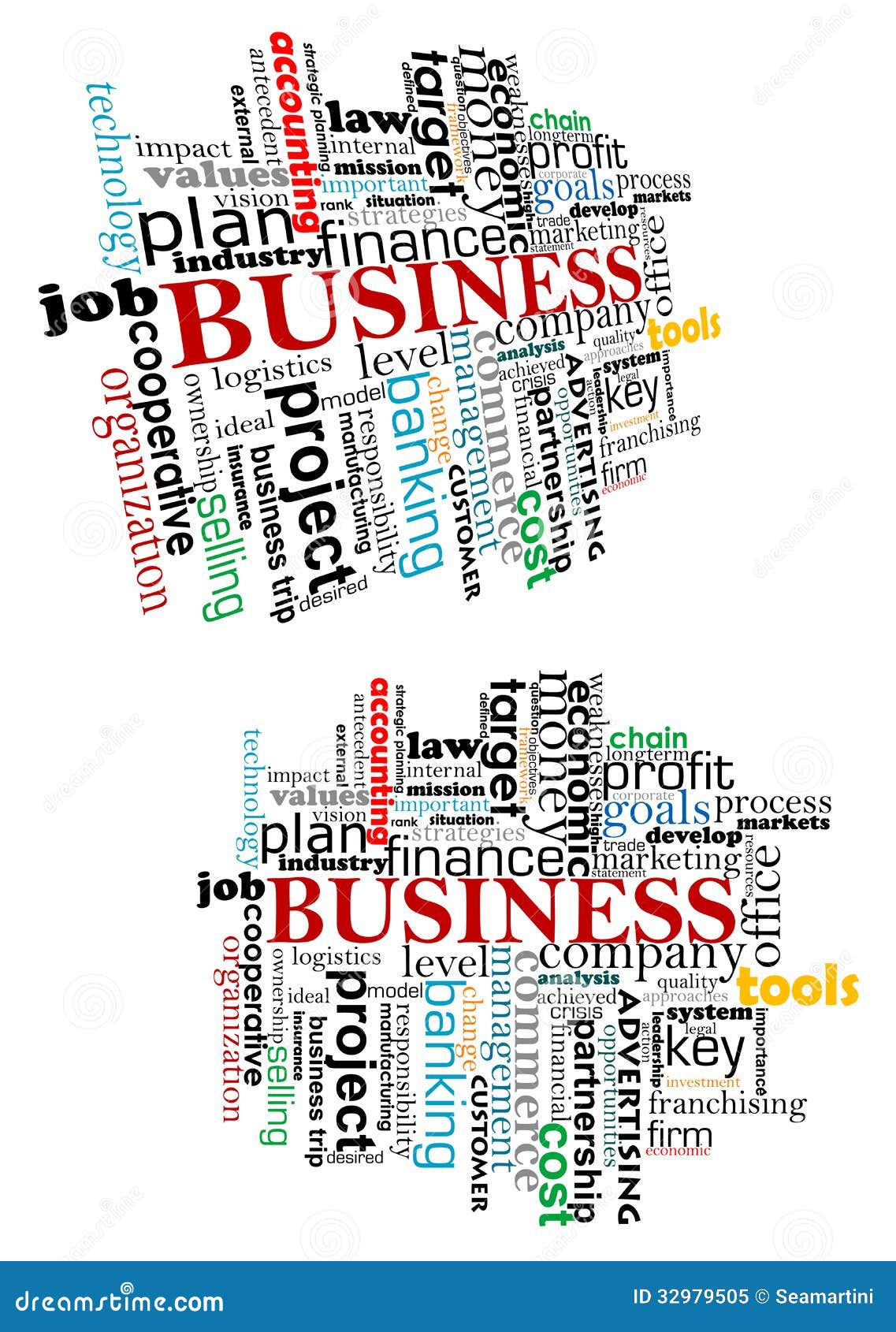 Business tag cloud stock vector. Illustration of commercial - 32979505