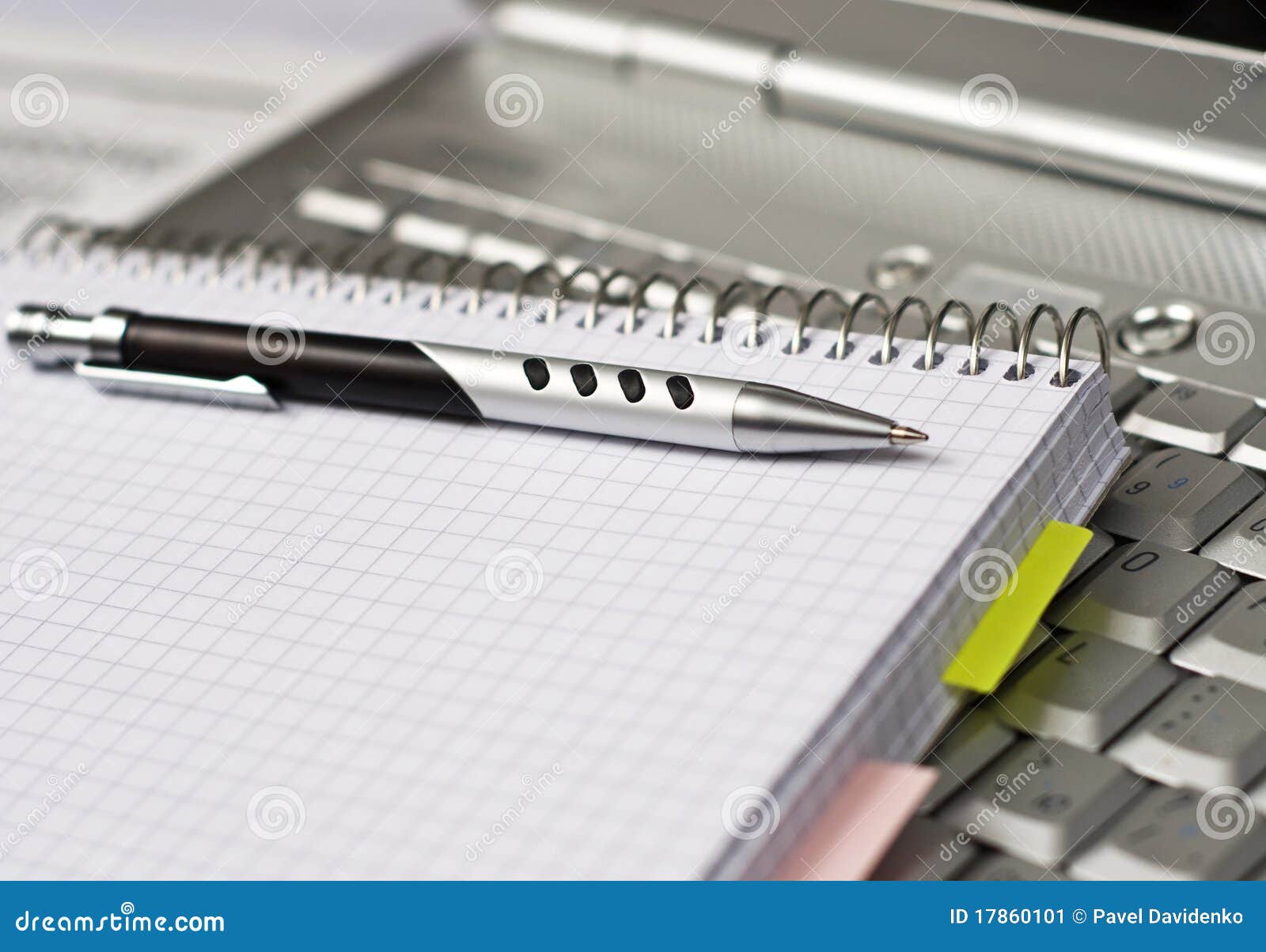 Business - Taking Notes by a Laptop Stock Image - Image of move, mail ...