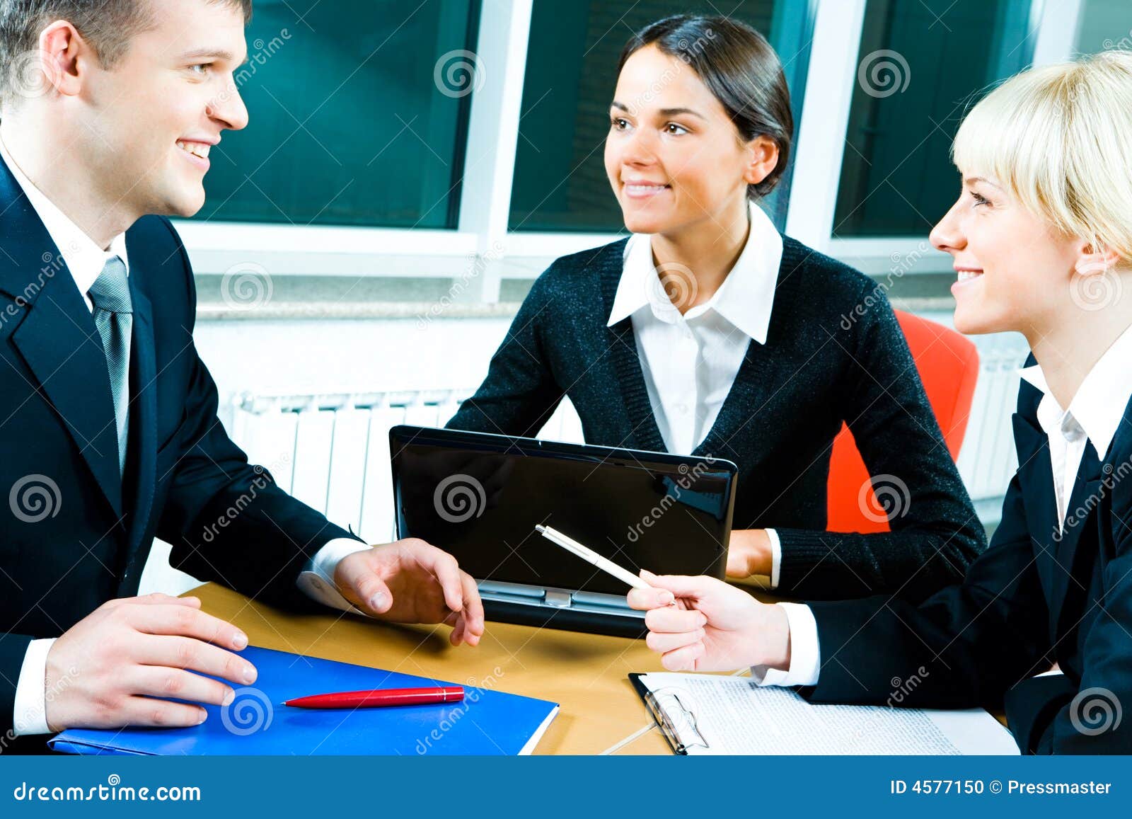 Business talk stock photo. Image of business, confident - 4577150