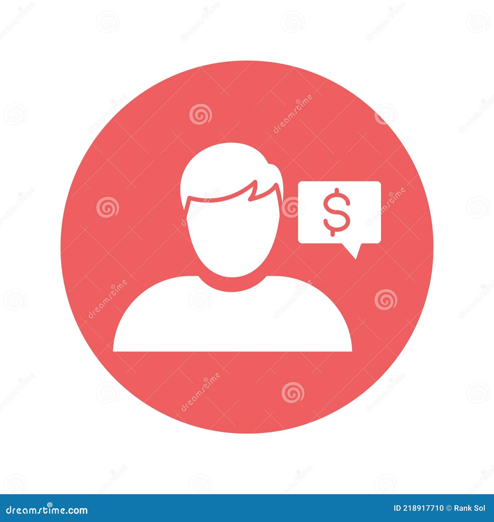 Business Talk Vector Icon Which Can Easily Modify or Edit Stock Vector ...