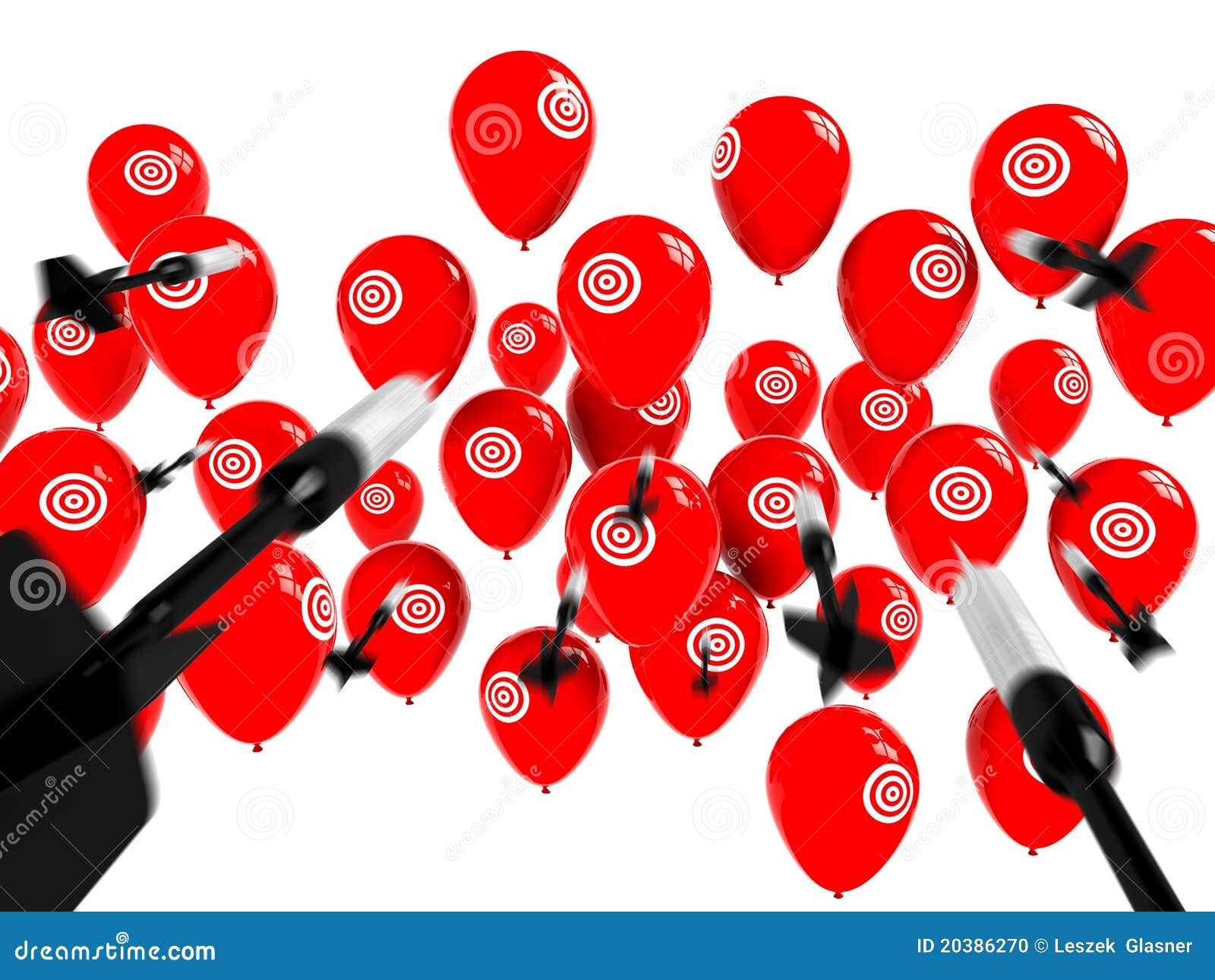 Business Target, Aspiration and Success Stock Illustration ...