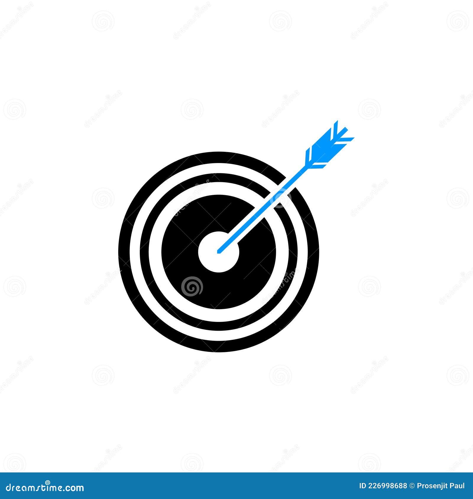 Business Target Customer Icon Vector Stock Vector - Illustration of ...