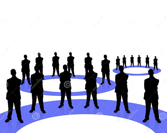 Business team-2 stock illustration. Illustration of company - 328506