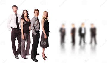 A business team stock image. Image of formal, group, colleagues - 2125335