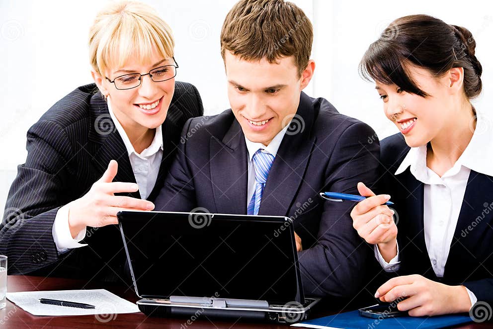 Business team stock photo. Image of businesspeople, partnership - 4501156