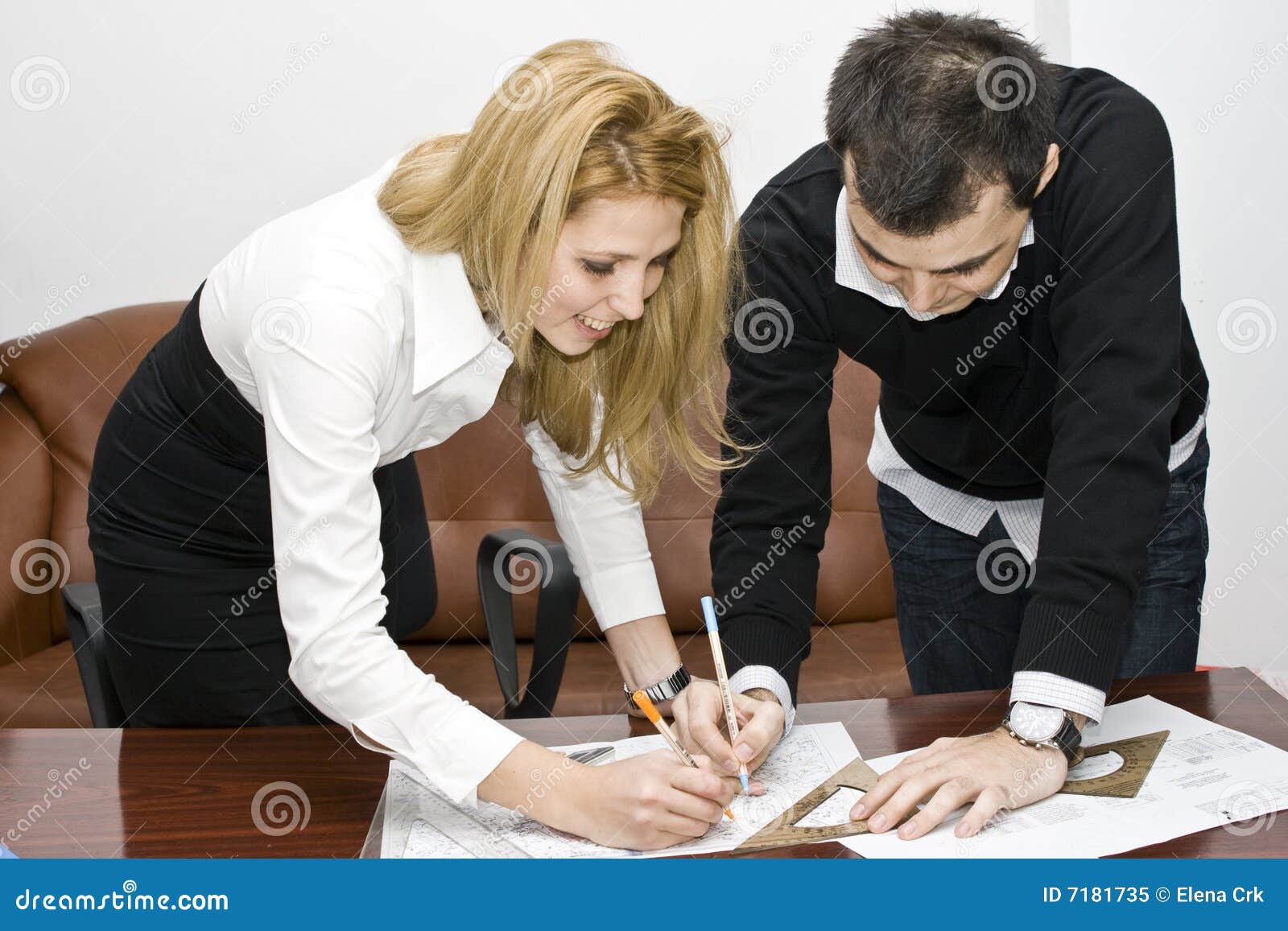 Business team stock image. Image of formal, teamwork, meeting - 7181735