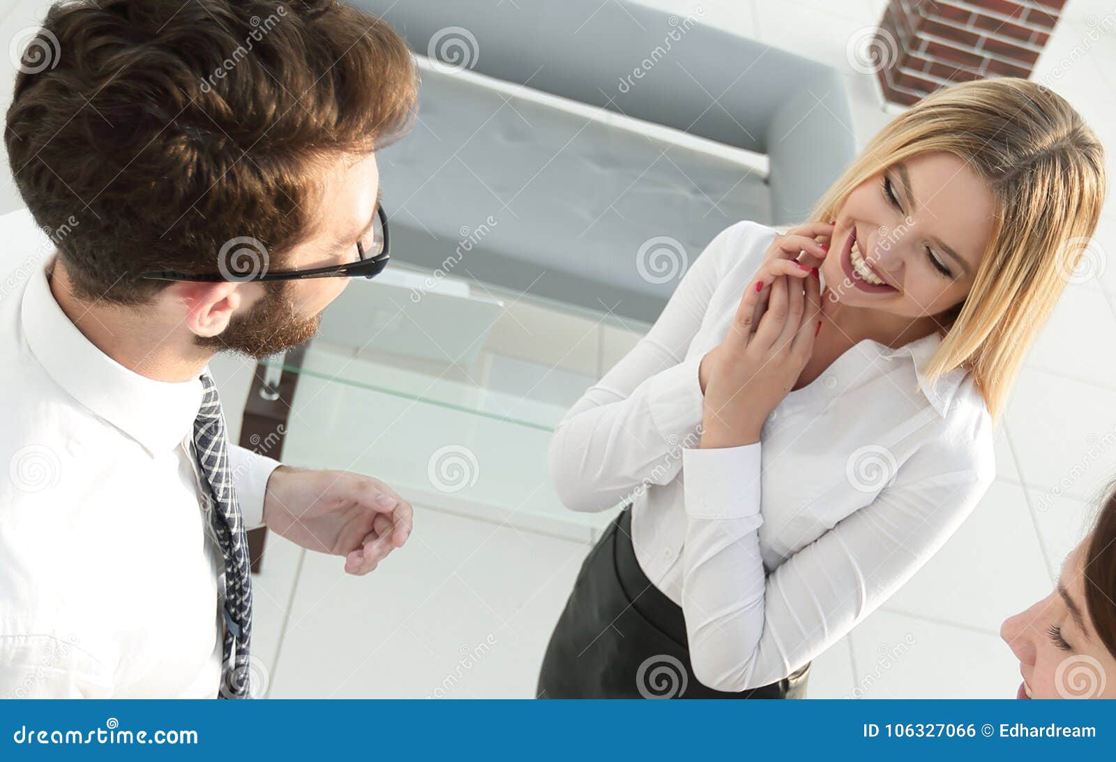 View from the Top.business Team Arguing in the Office. Stock Photo ...