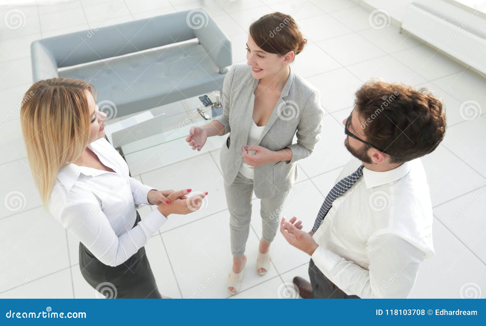View from the Top.business Team Arguing in the Office. Stock Photo ...
