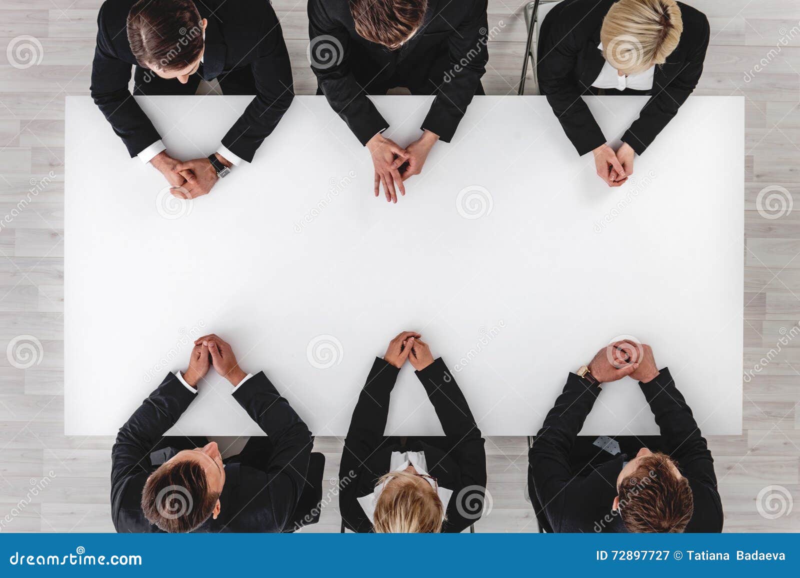 Business Team Around the Table Stock Image - Image of corporate ...