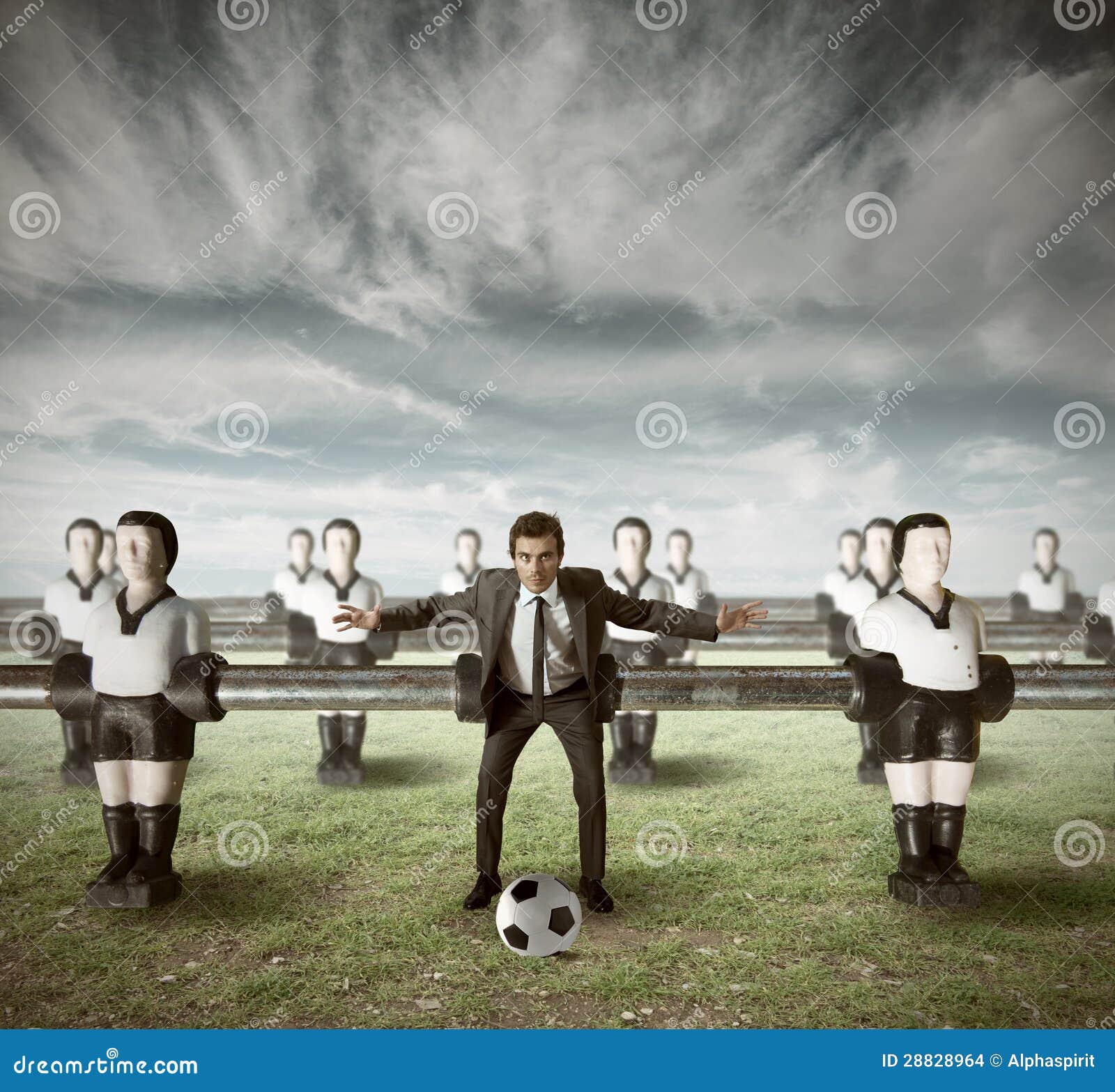 Business team attack stock photo. Image of athletic, footballer - 28828964