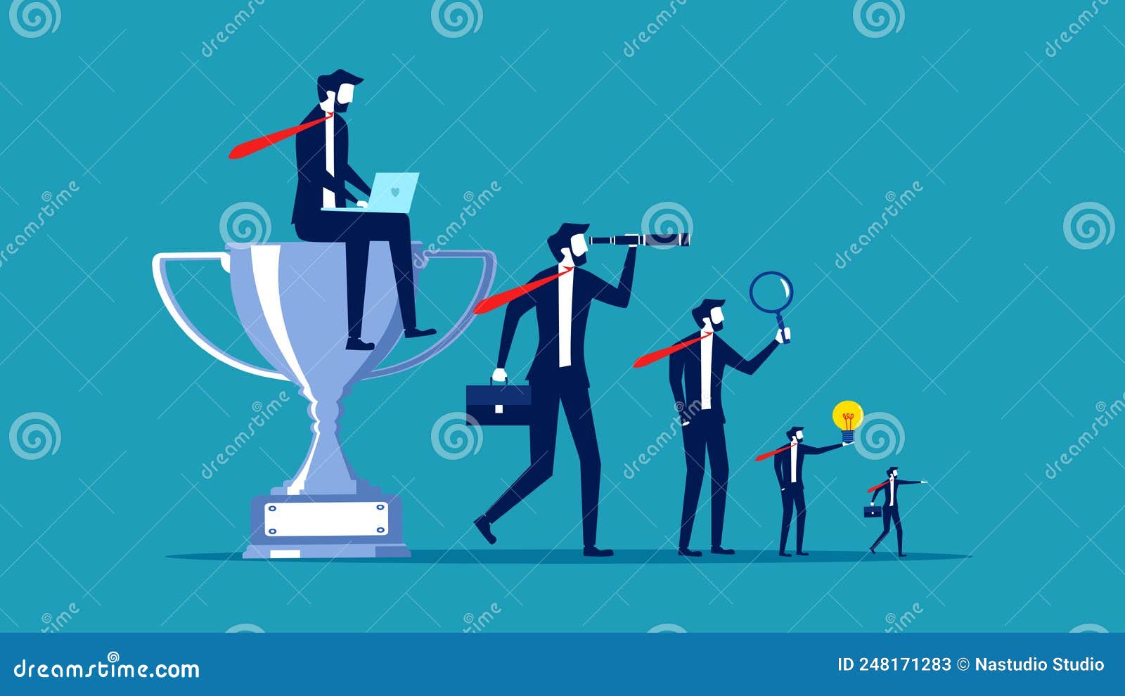 Business Team. Brainstorming and Combining Multiple Professional ...