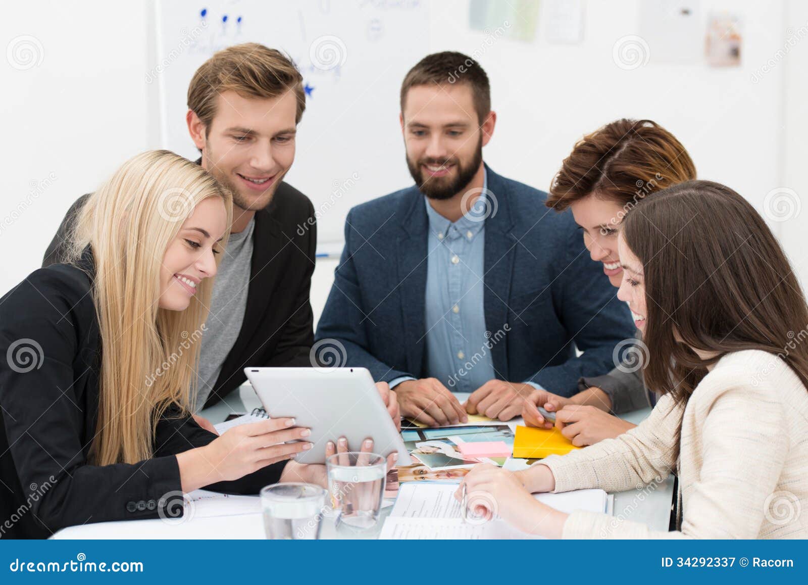 Business Team Brainstorming Stock Image - Image of discussion ...