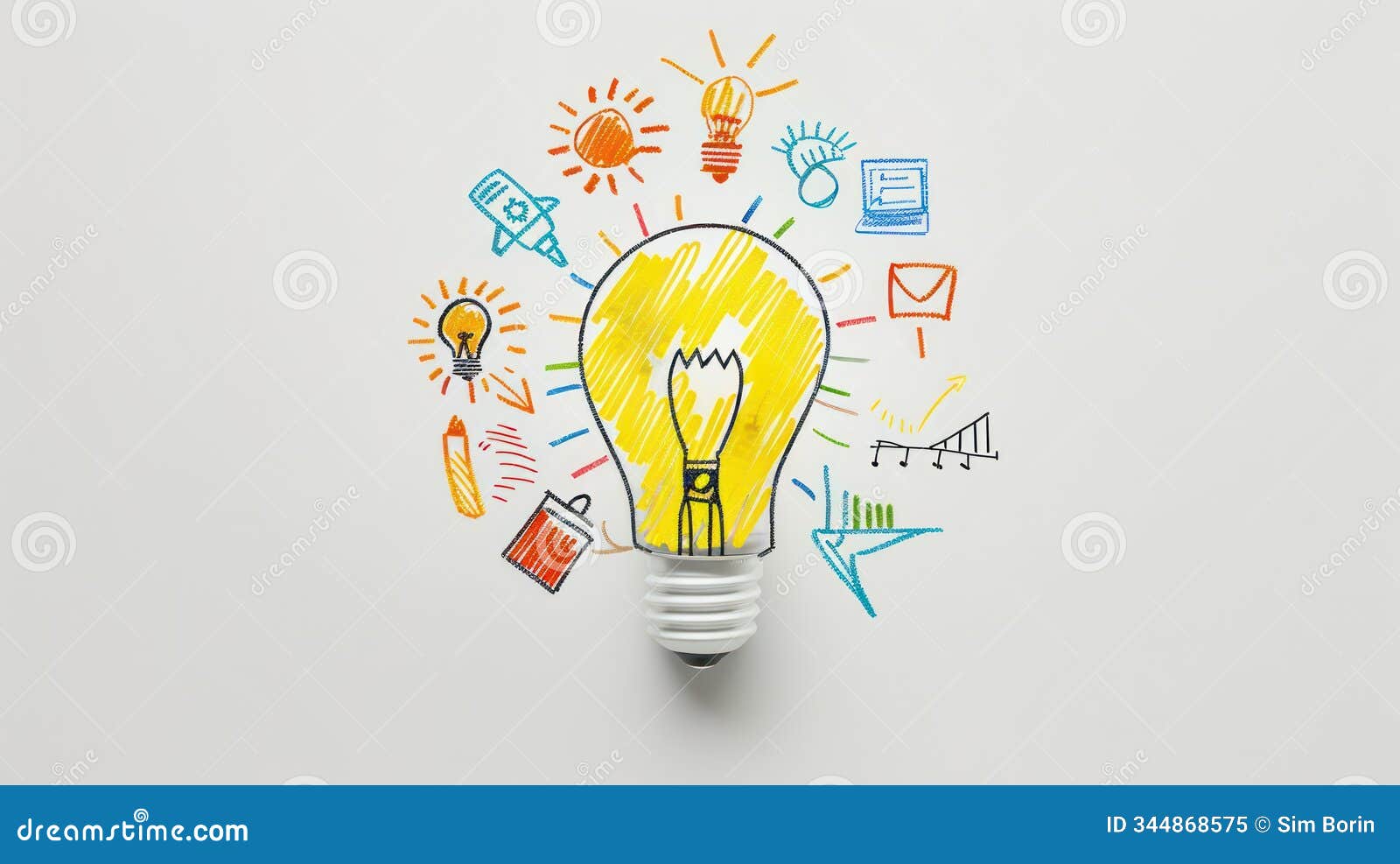 Business Team Brainstorming Ideas for Value Stock Illustration ...