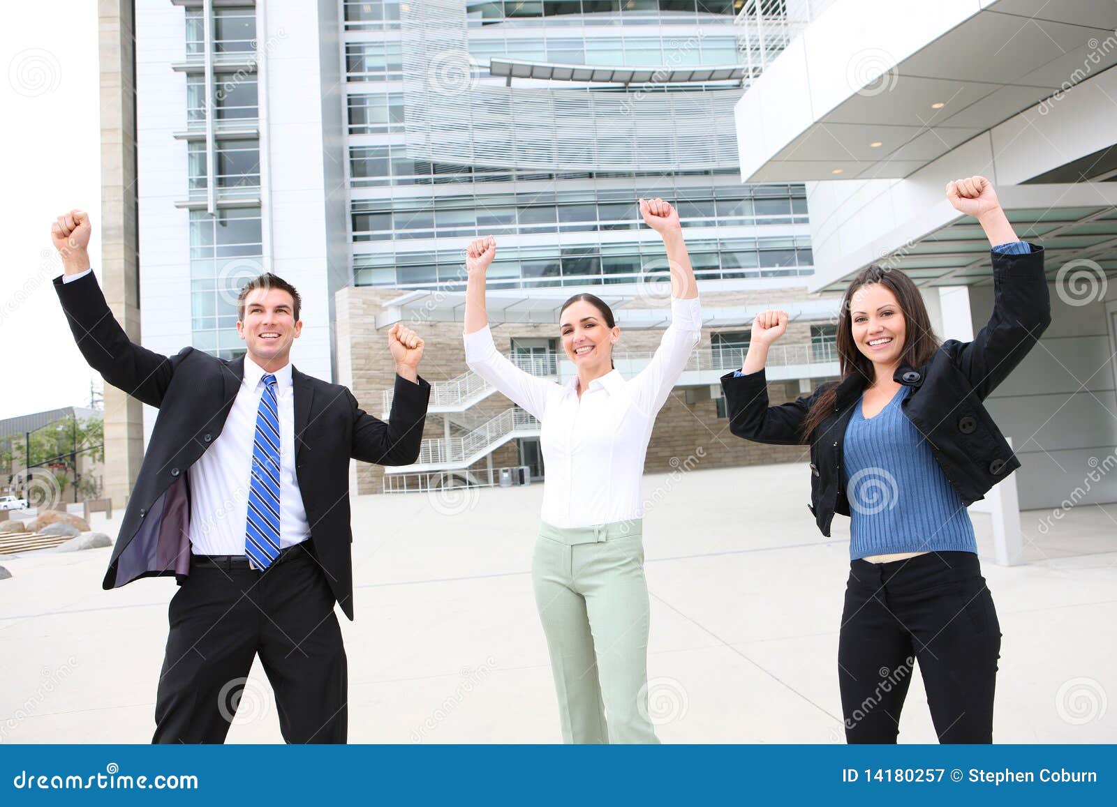 Business Team Celebrating stock image. Image of diverse - 14180257