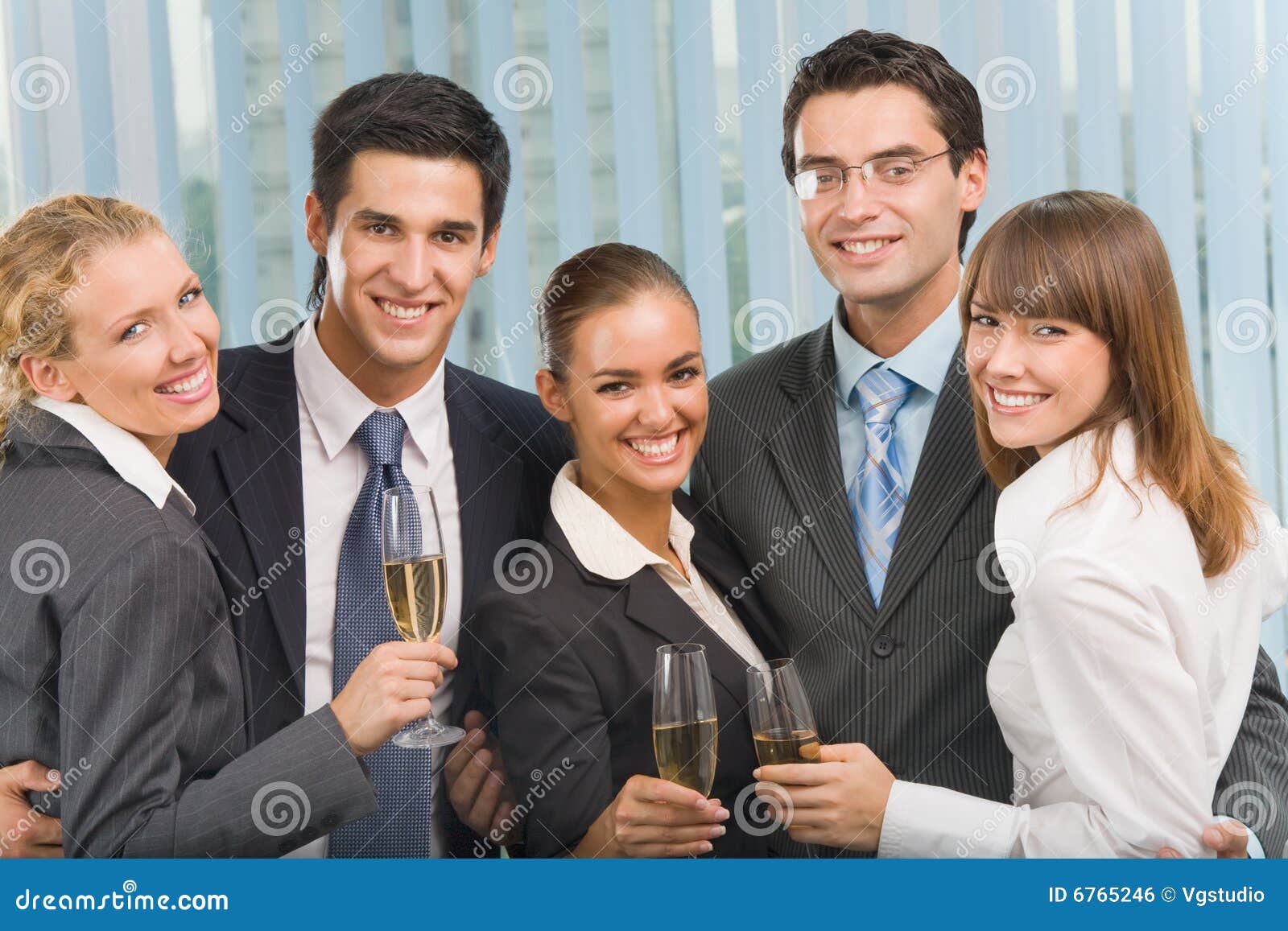 Business team celebrating stock photo. Image of emotional - 6765246
