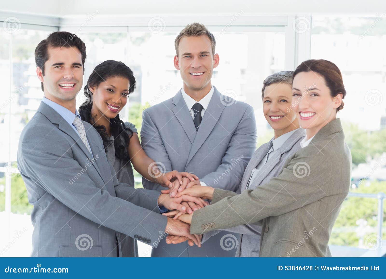 Business Team Celebrating a Good Job Stock Photo - Image of coworkers ...