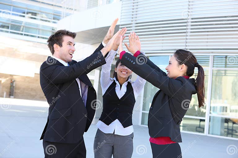Business Team Celebration stock photo. Image of attractive - 17562550