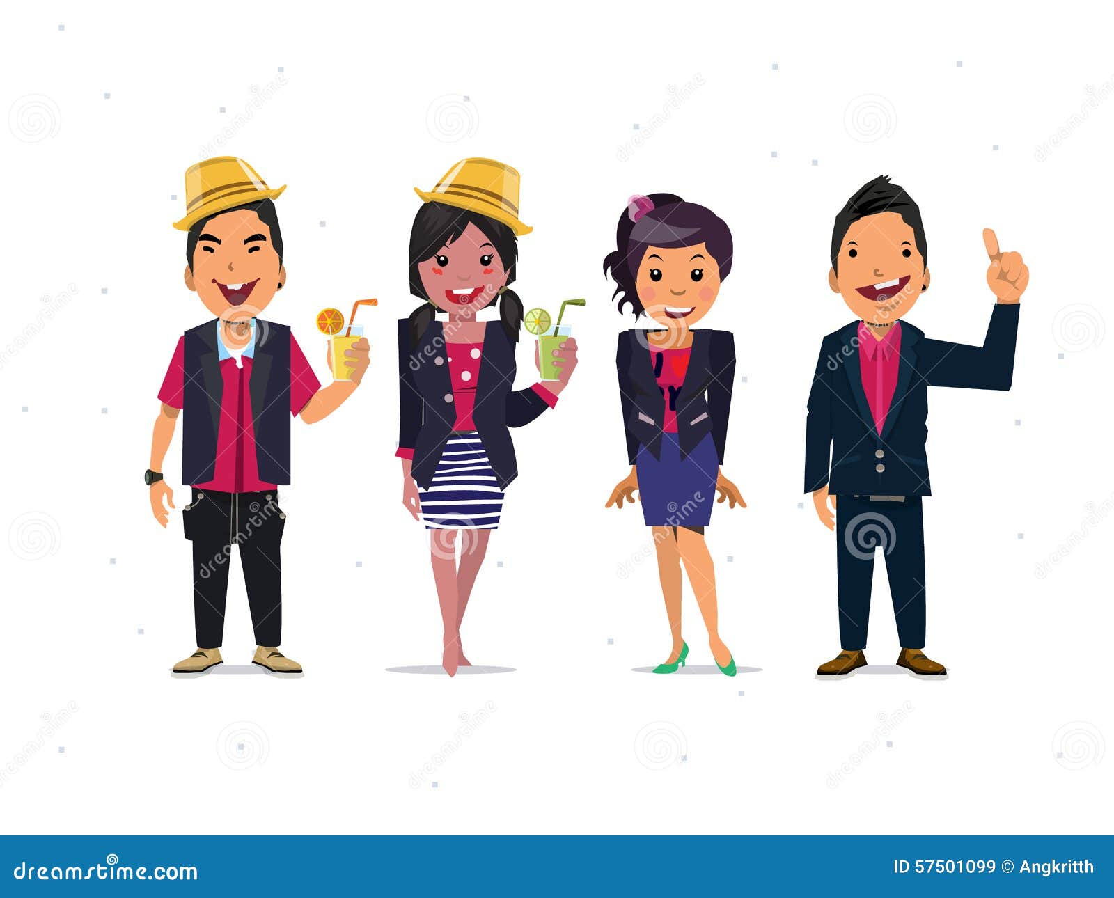 Business team - stock illustration. Illustration of issues - 57501099