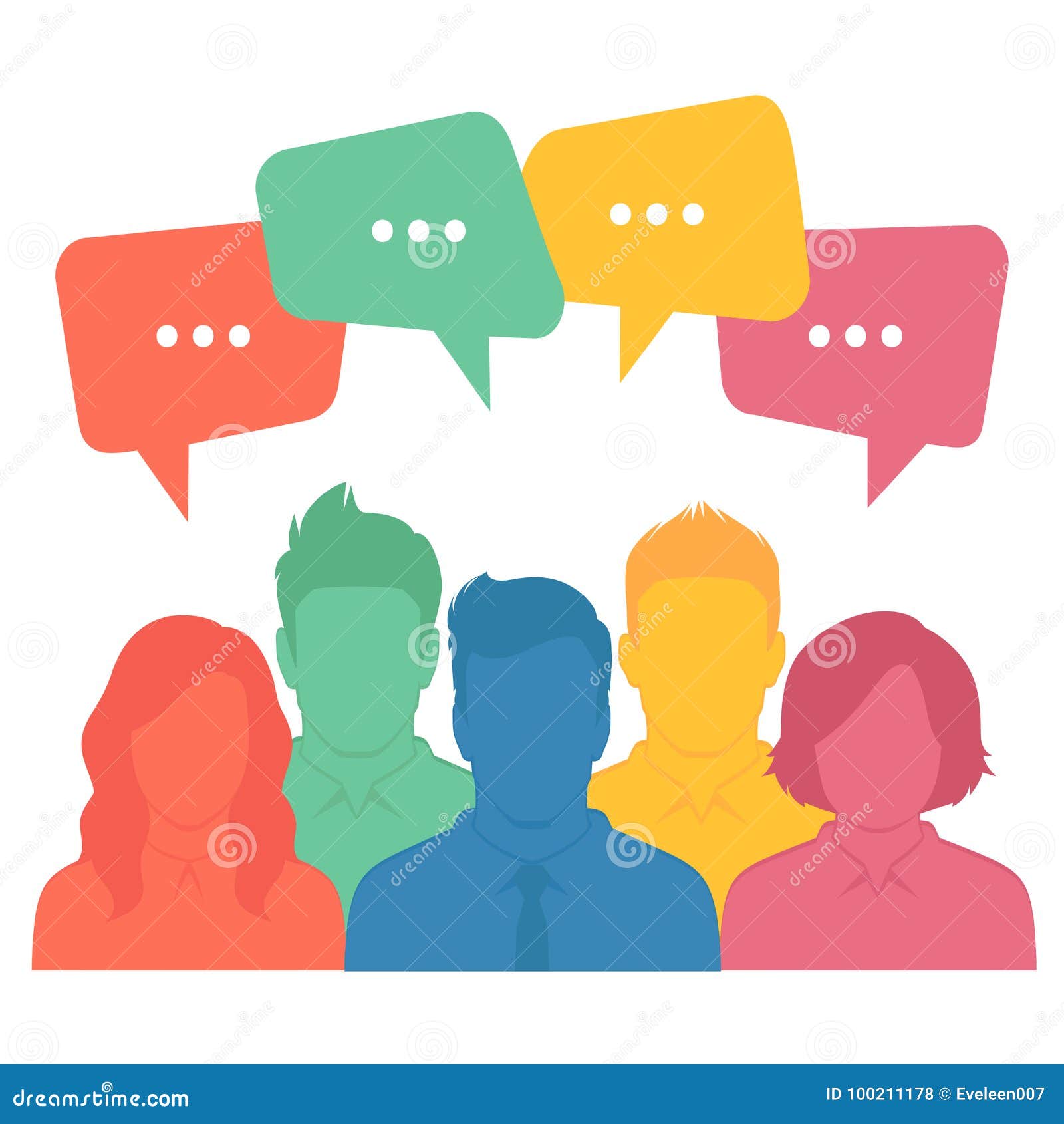 Dialog Cartoon Vector | CartoonDealer.com #7623707