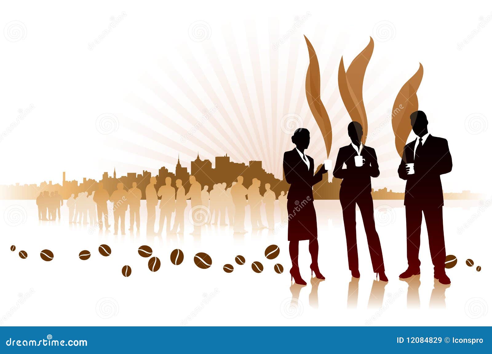 Coffee Break Icon. Line Style Symbol From Productivity Icon Collection ...