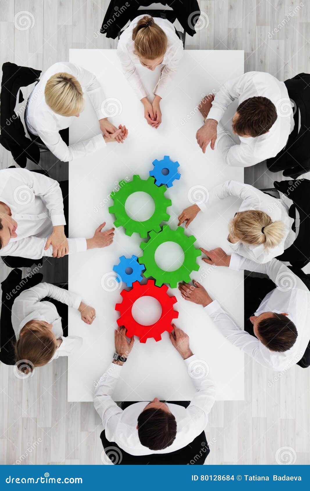 Business team with cogs stock photo. Image of gear, structure - 80128684