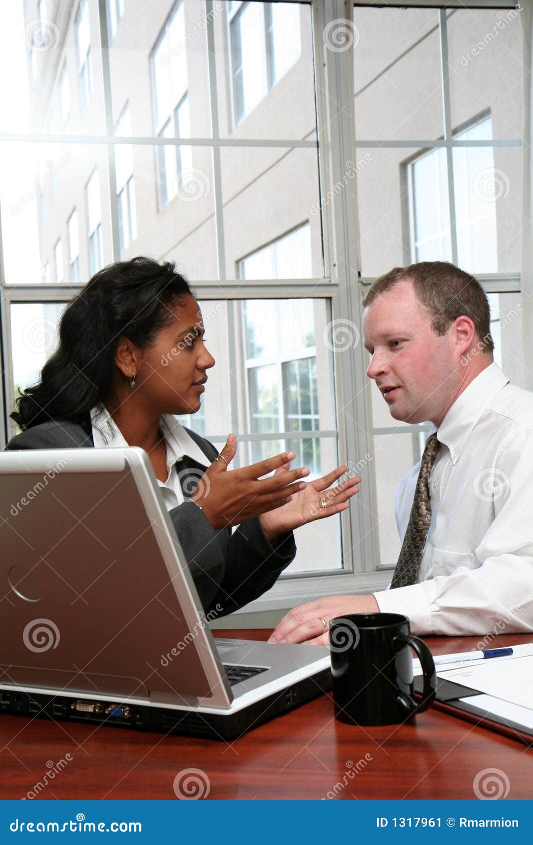 Business Team at Computer stock image. Image of american - 1317961