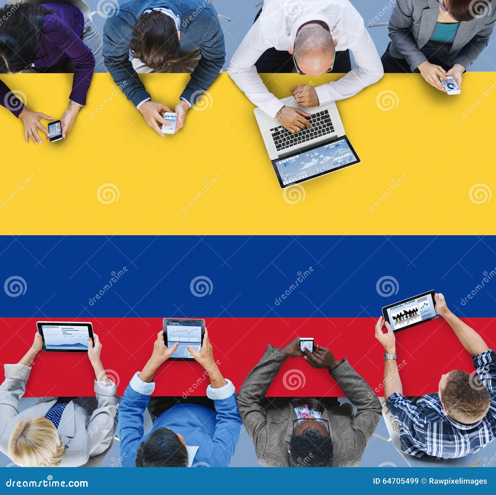 Business Team Connection Technology Networking Concept Stock Image ...