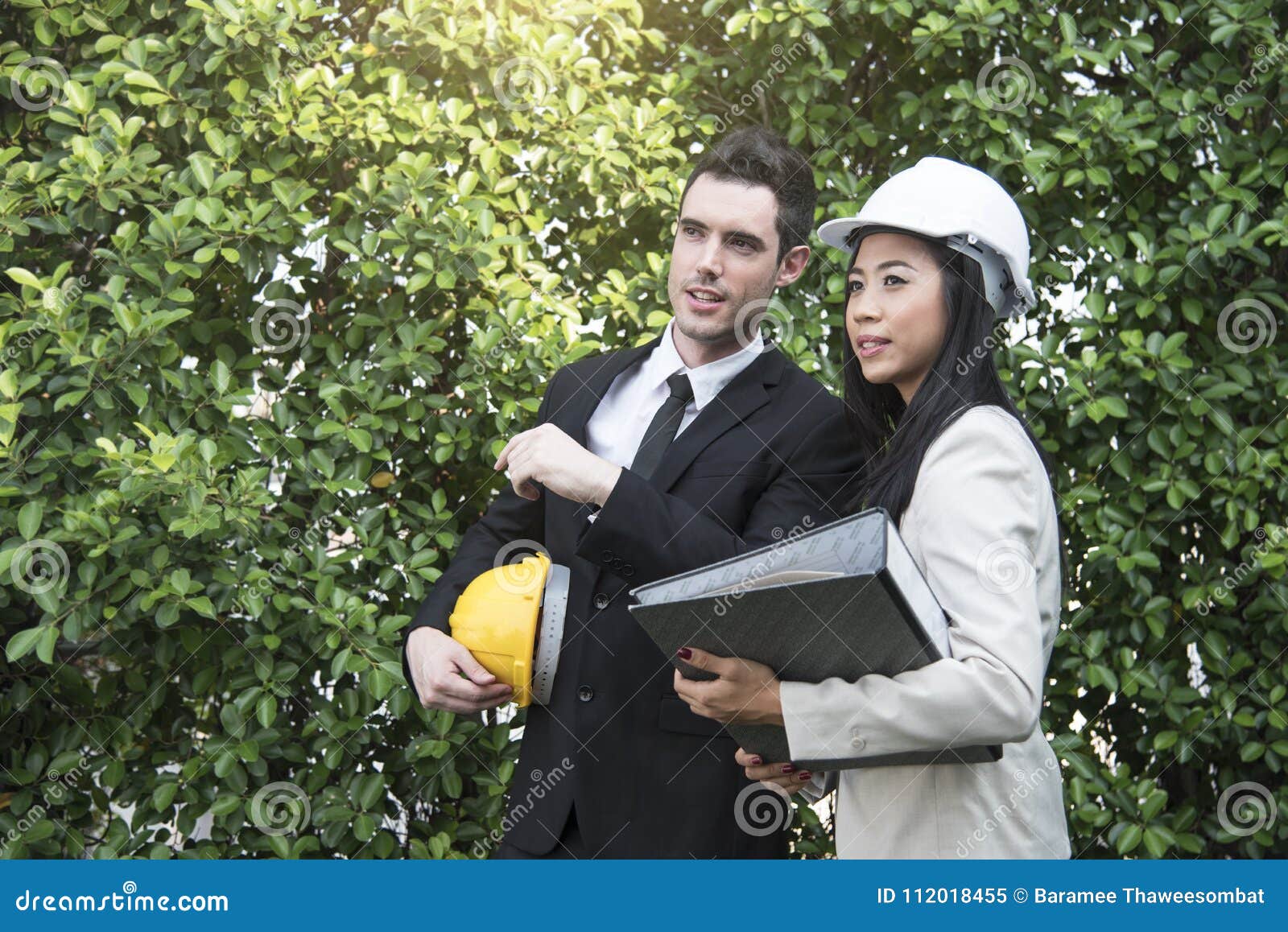Business Team Consulting Planning for Engineering. Stock Image - Image ...