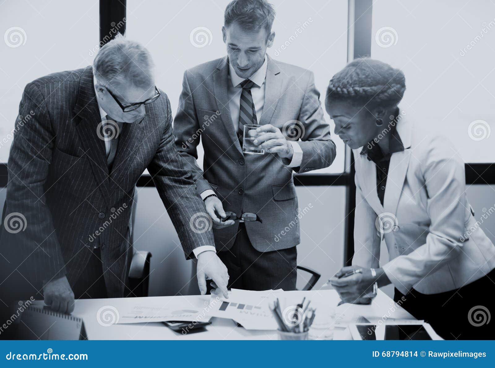 Business Team Corporate Organization Meeting Concept Stock Photo ...