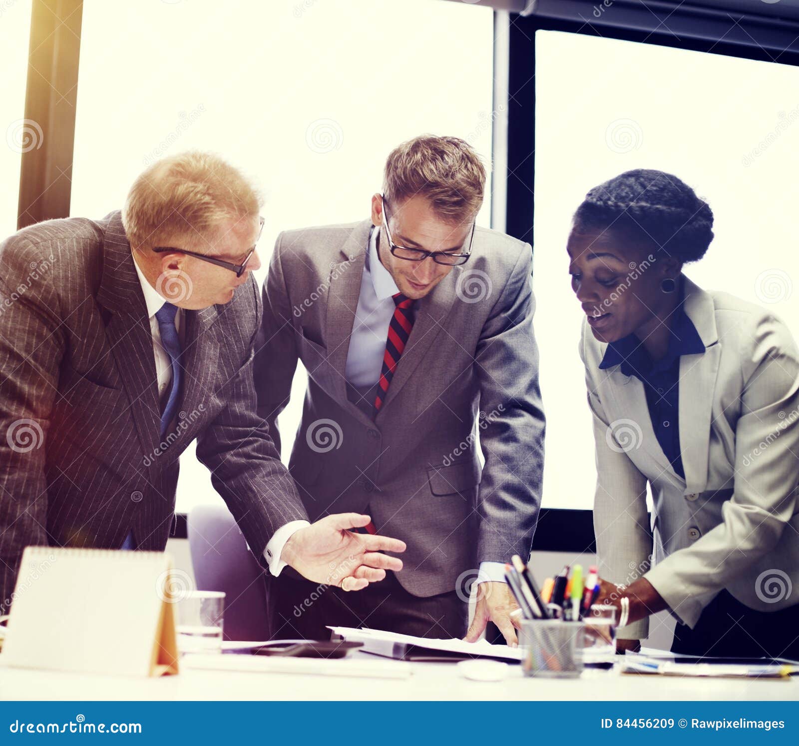 Business Team Corporate Organization Meeting Concept Stock Image ...