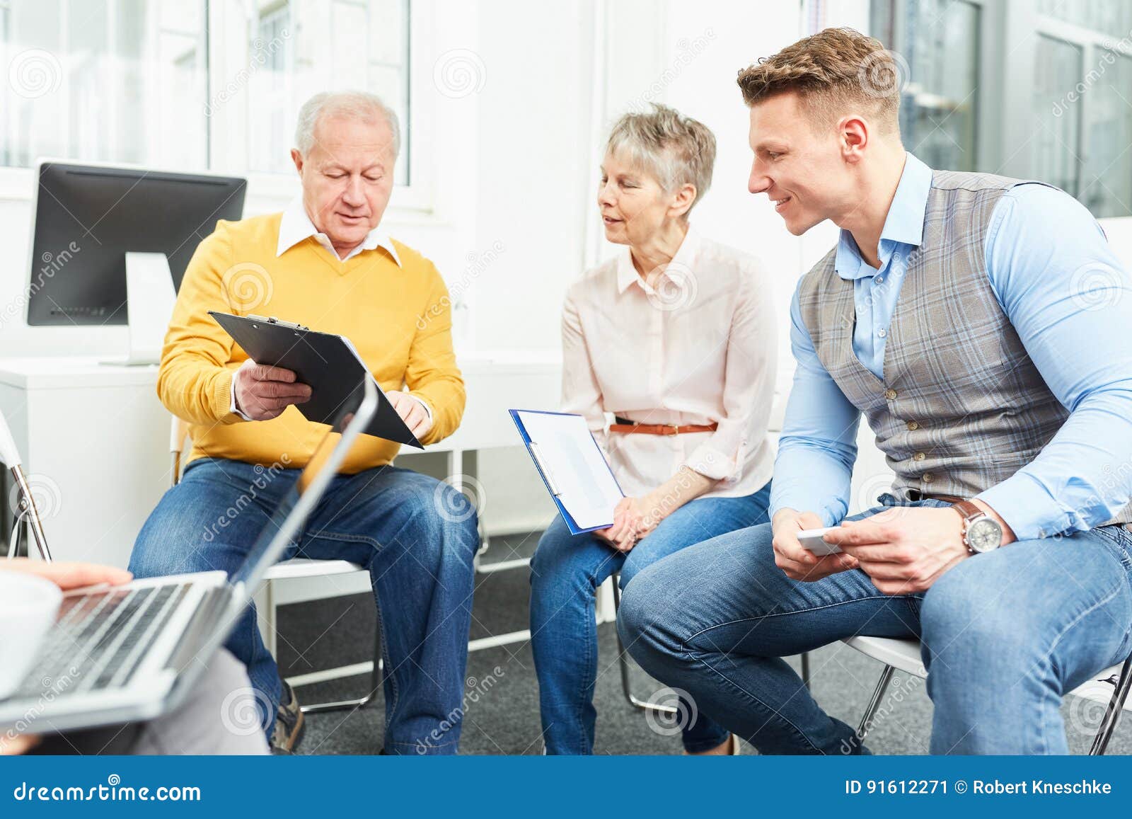 Business Team Discuss in Workshop Stock Image - Image of office ... Business Team Discuss in Workshop Stock Image - Image of office ...