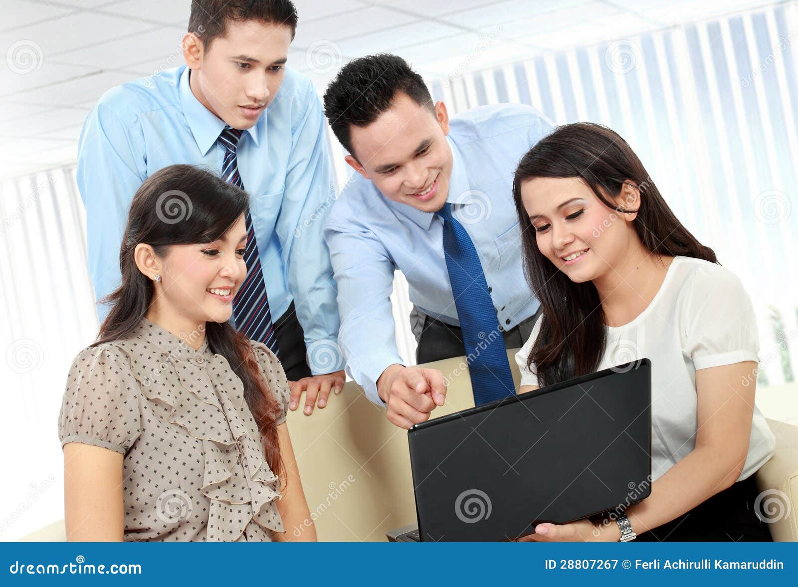 Business team discussing stock image. Image of employee - 28807267