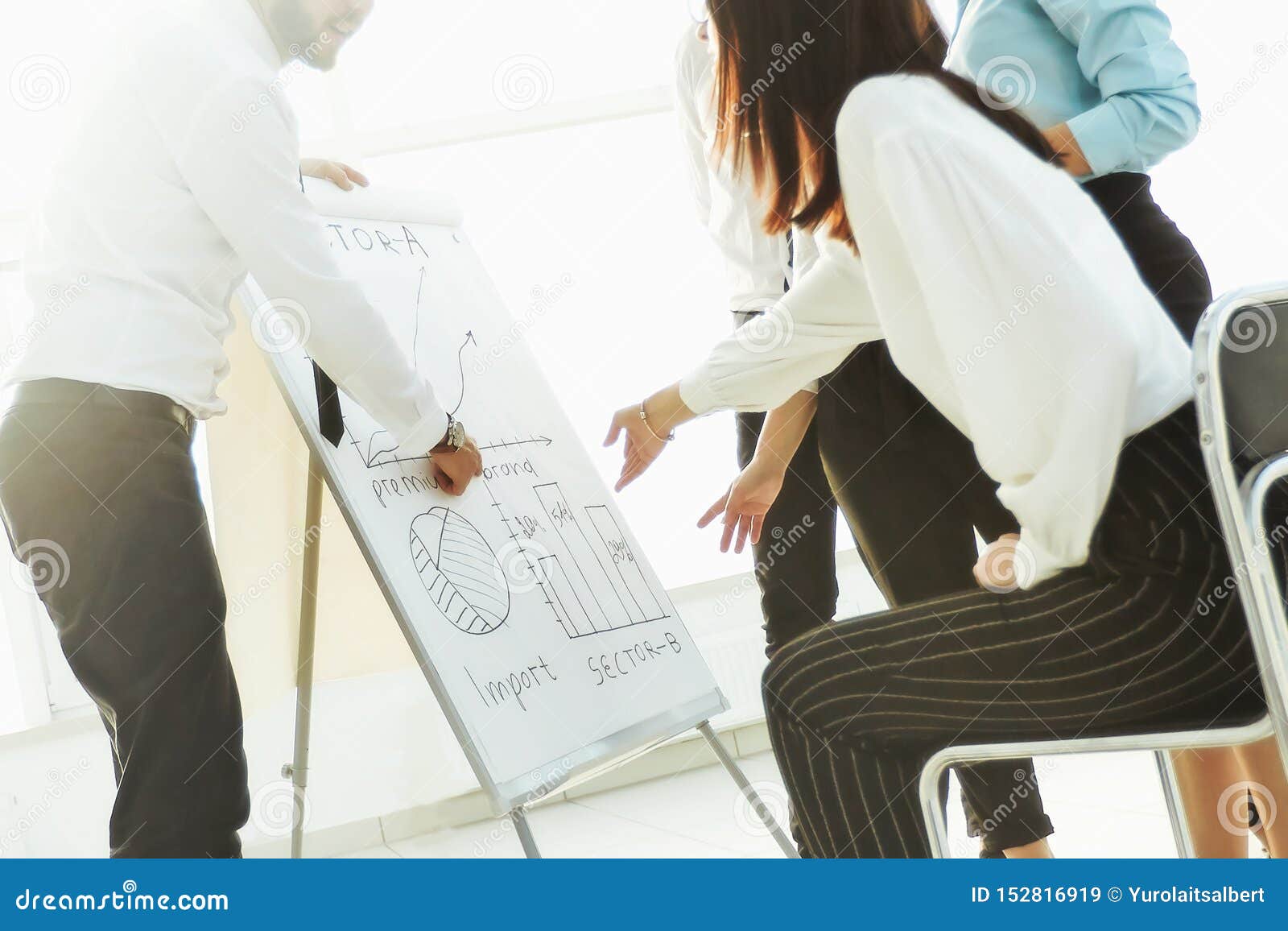 Business Team Discussing Ideas for the Development of a New Project ...