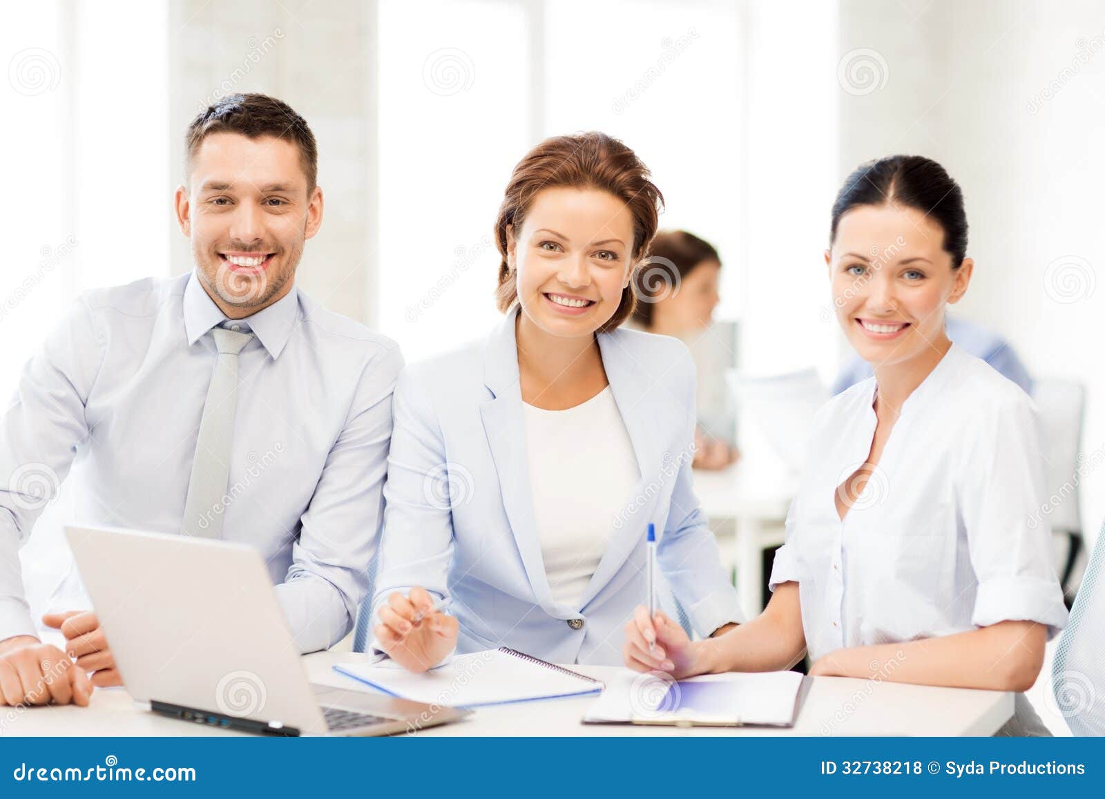 Business Team Discussing Something in Office Stock Photo - Image of ... Business Team Discussing Something in Office Stock Photo - Image of ...