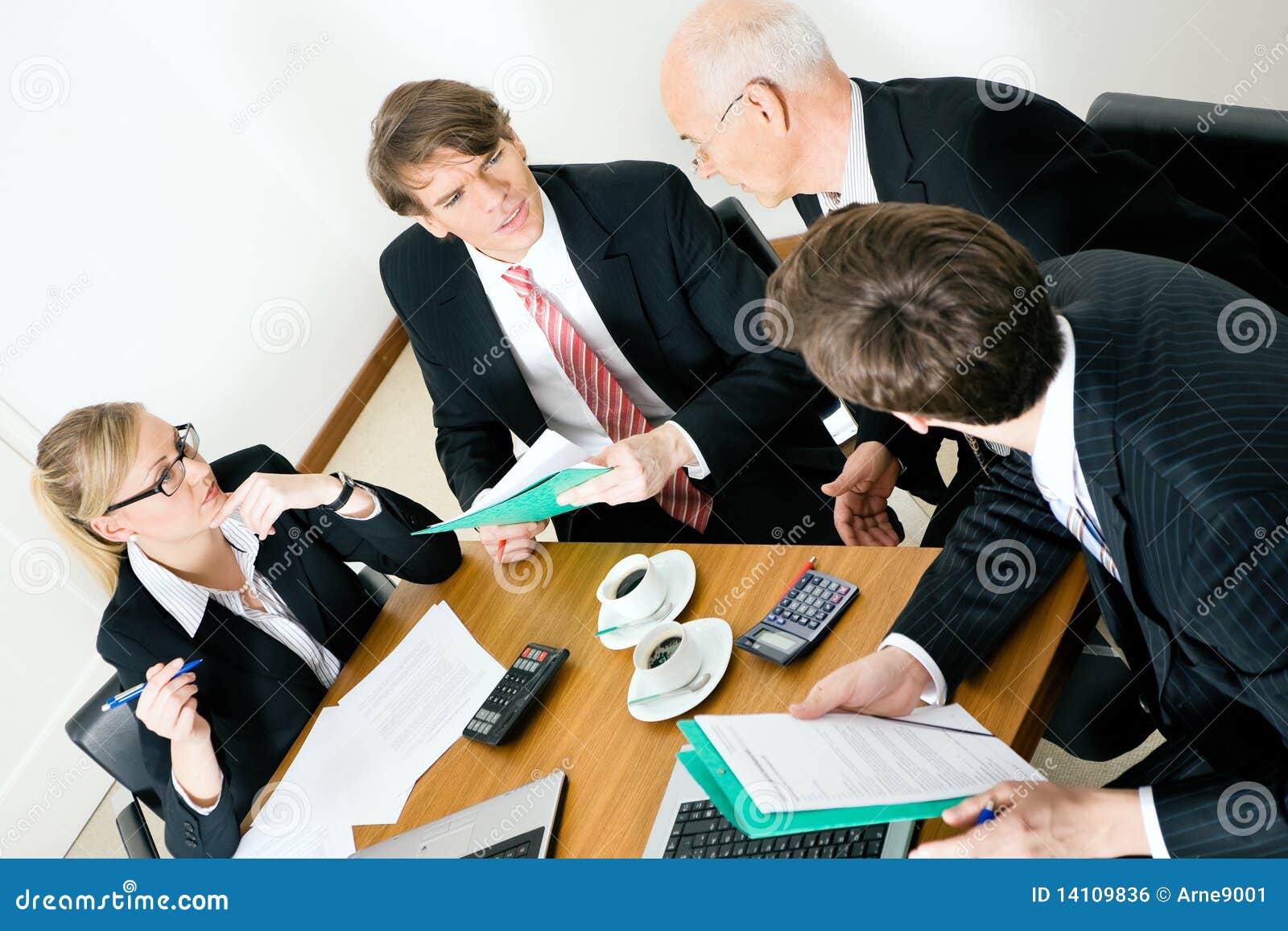 Business Team Discussing Various Proposals Stock Photo - Image of ...