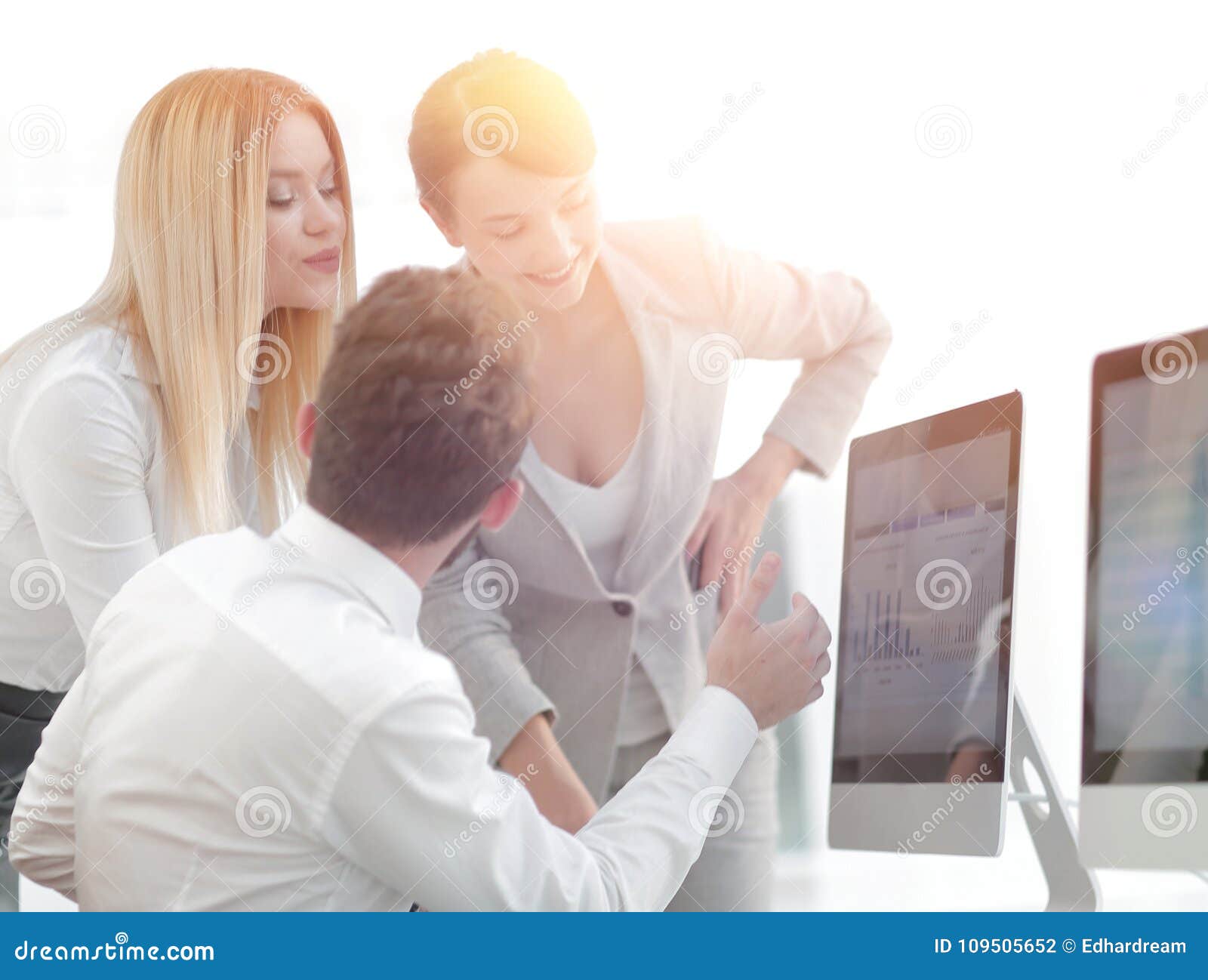 Business Team Discussing Work Problems Stock Photo - Image of caucasian ...