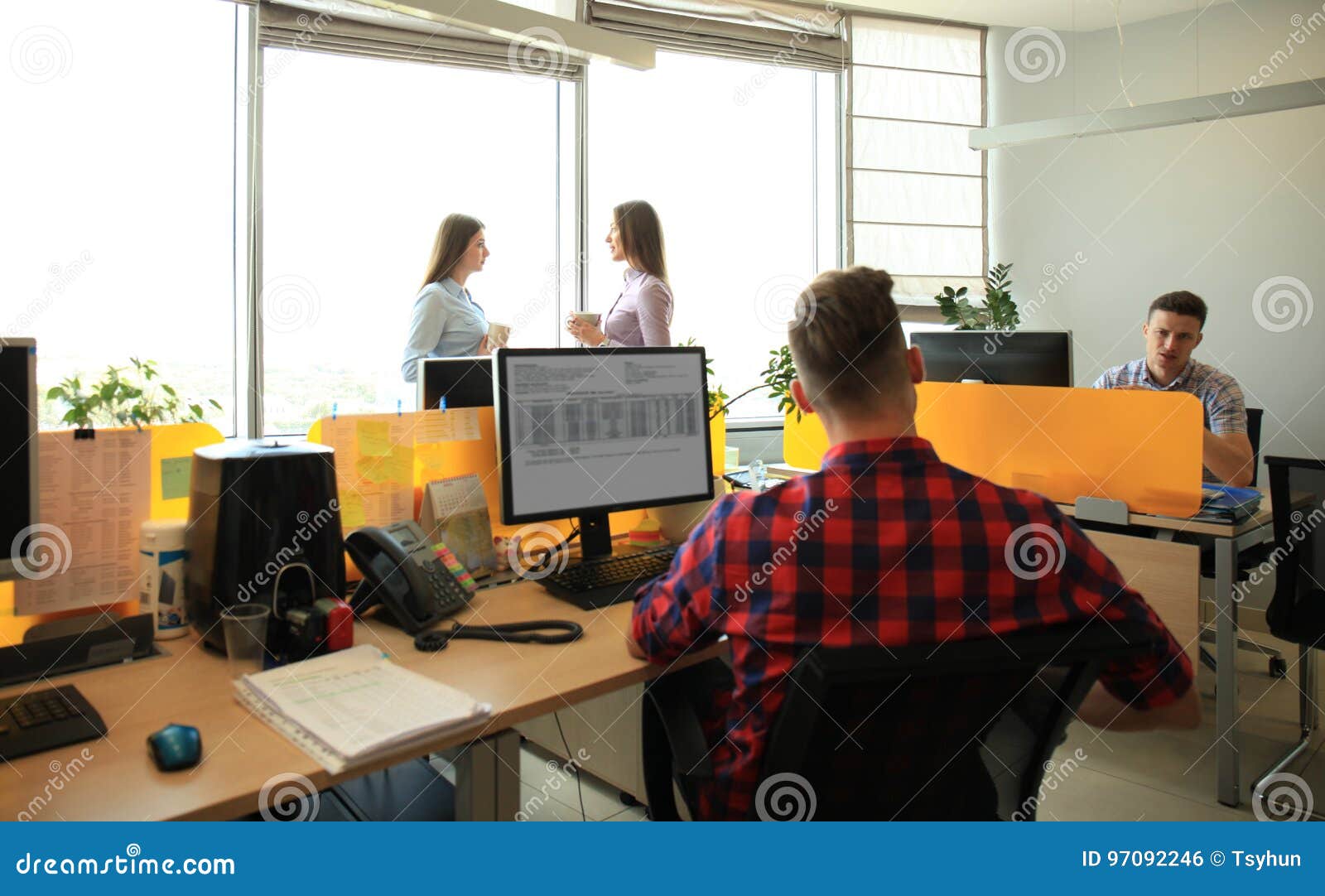 Business Team Discussion Customer the Service Concept. Stock Photo ...