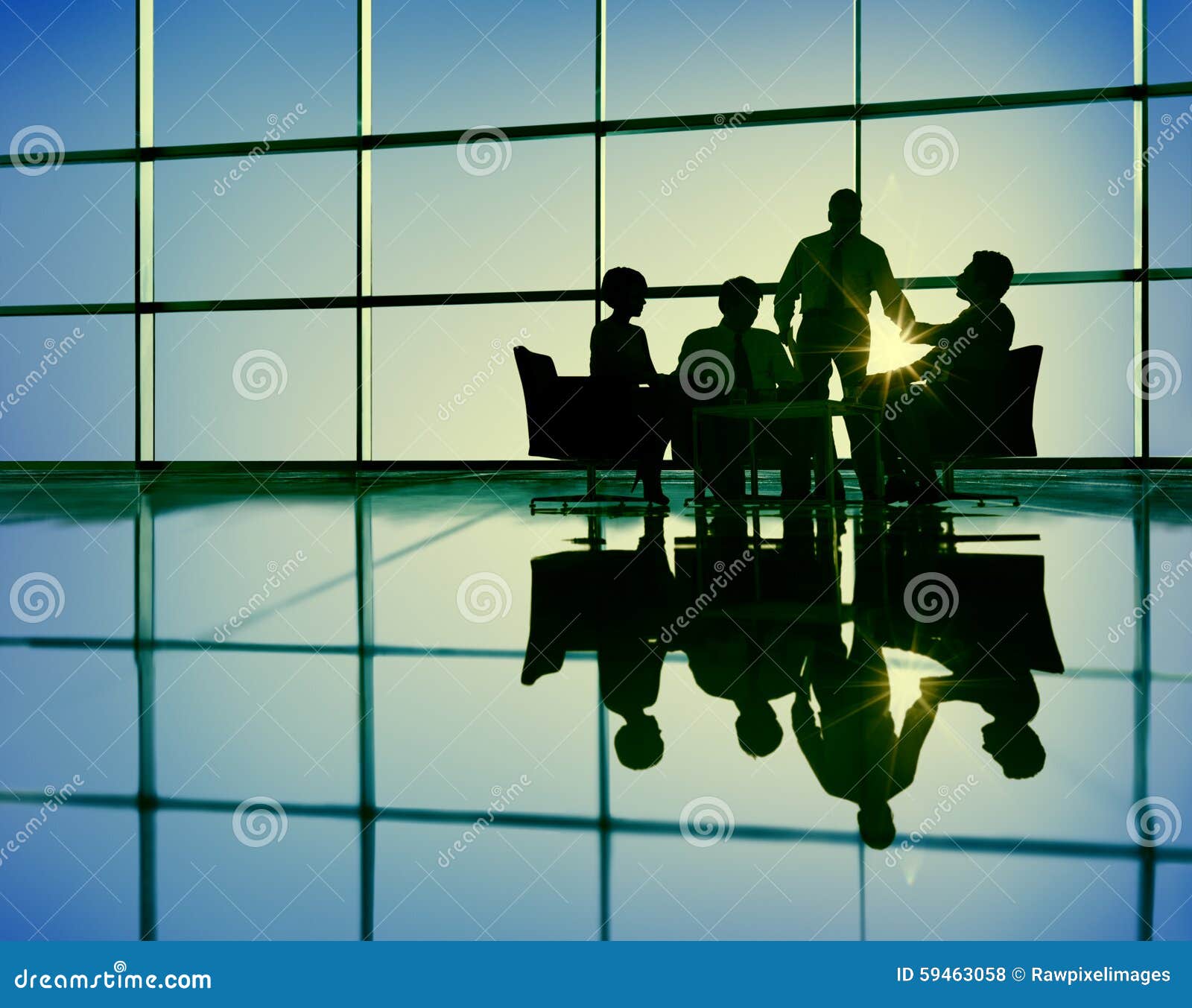 Business Team Discussion Meeting Communication Concept Stock Photo ...