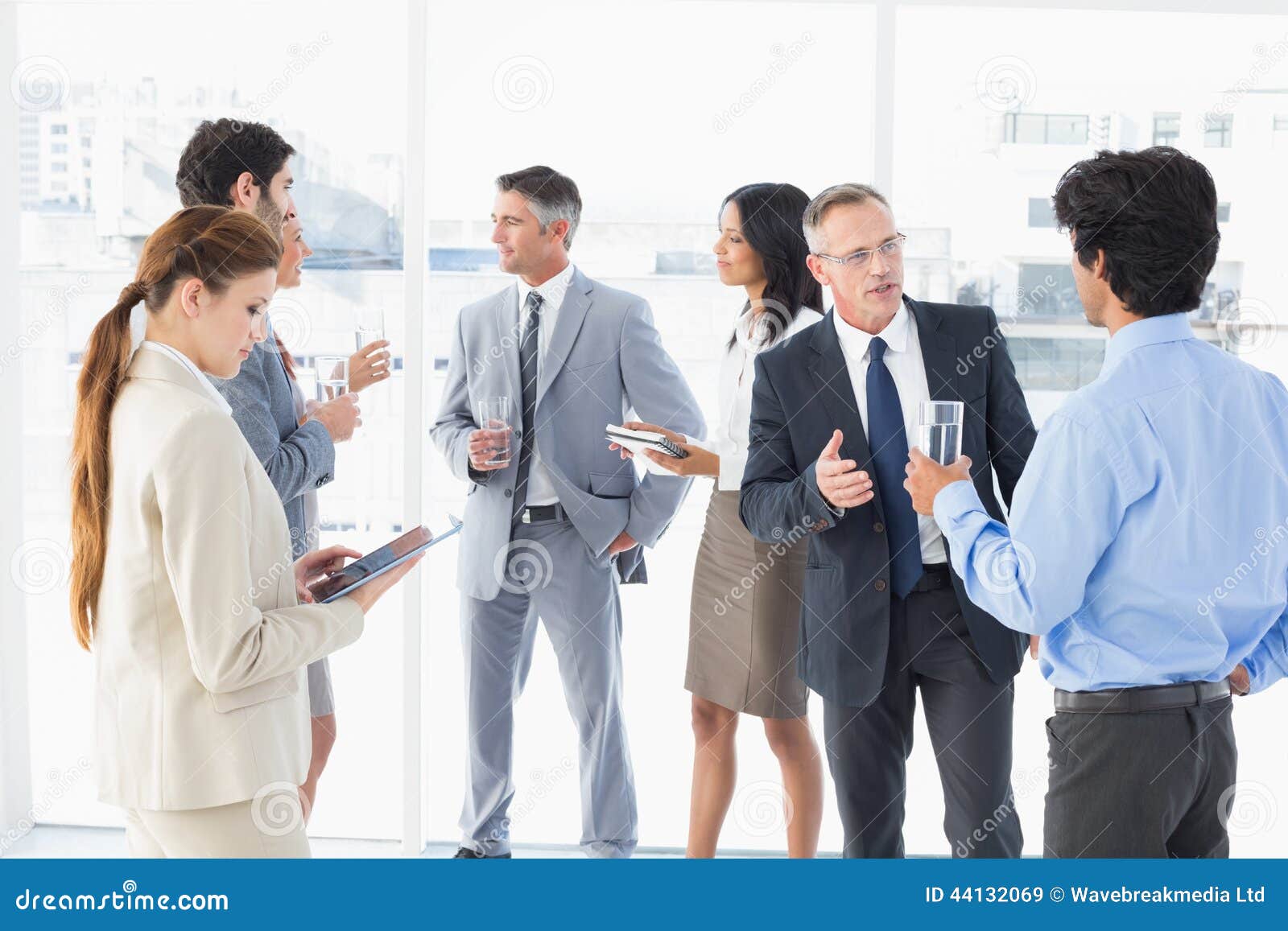 Business Team Enjoying Some Lunch Stock Image - Image of businesswoman ...