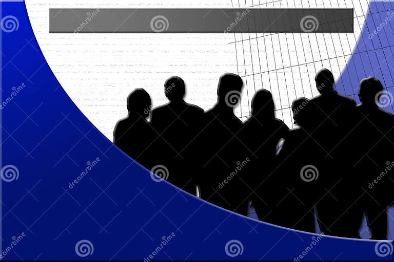 Business Team Graphic stock illustration. Illustration of brochure ...