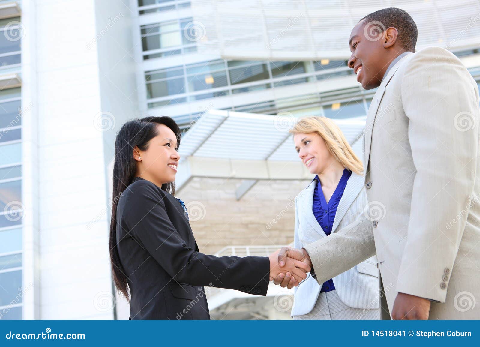 Business Team Handshake stock image. Image of diversity - 14518041