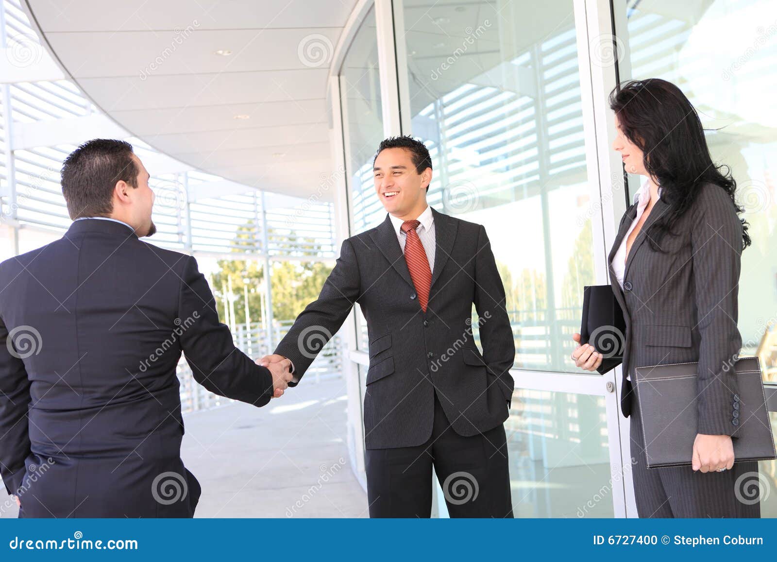 Business Team Handshake stock photo. Image of male, office - 6727400